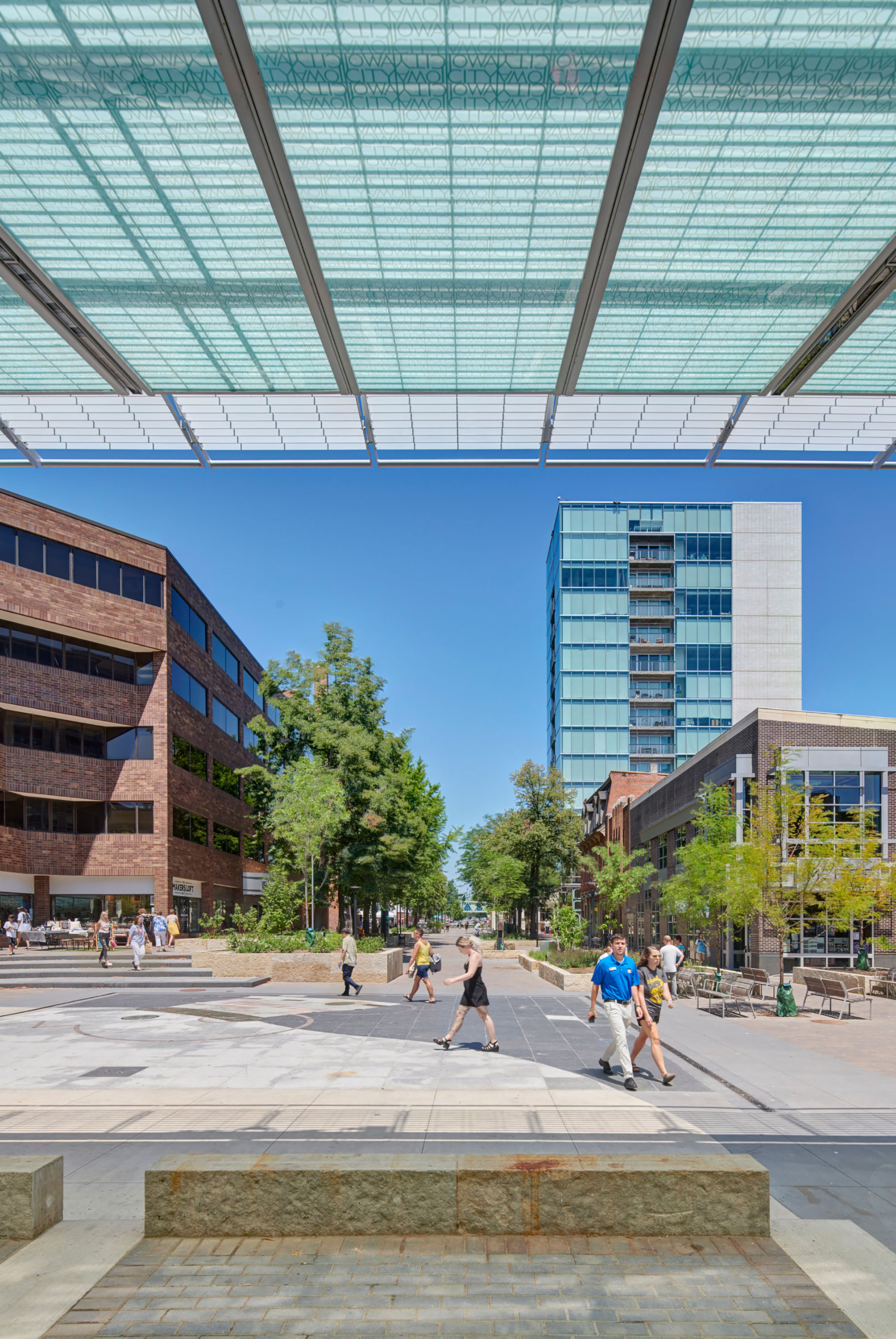Weatherdance Fountain Stage Canopy by Neumann Monson Architects ...