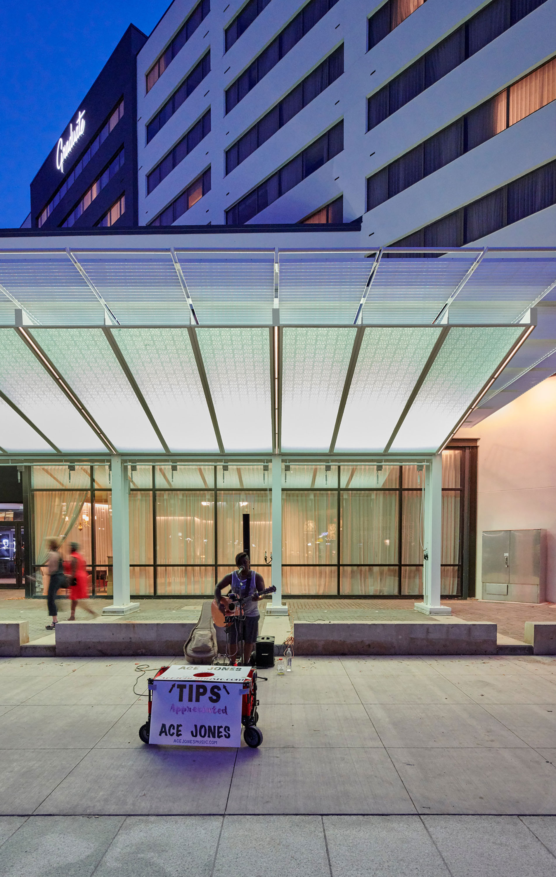 Weatherdance Fountain Stage Canopy by Neumann Monson Architects ...
