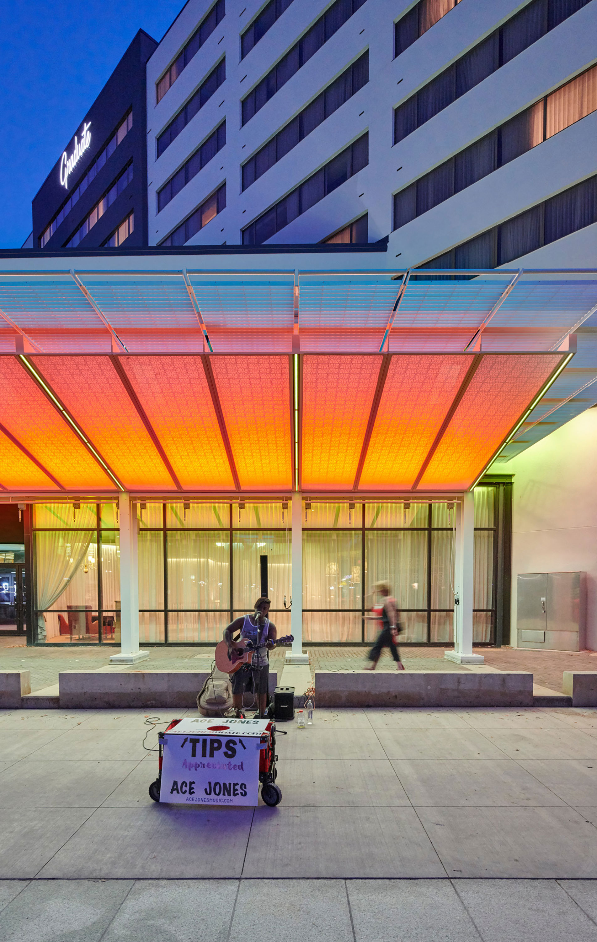 Weatherdance Fountain Stage Canopy by Neumann Monson Architects ...