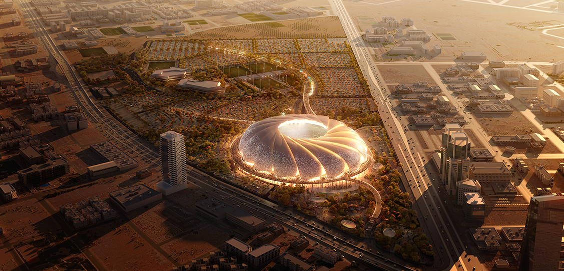 Aramco Stadium by Populous - Architizer