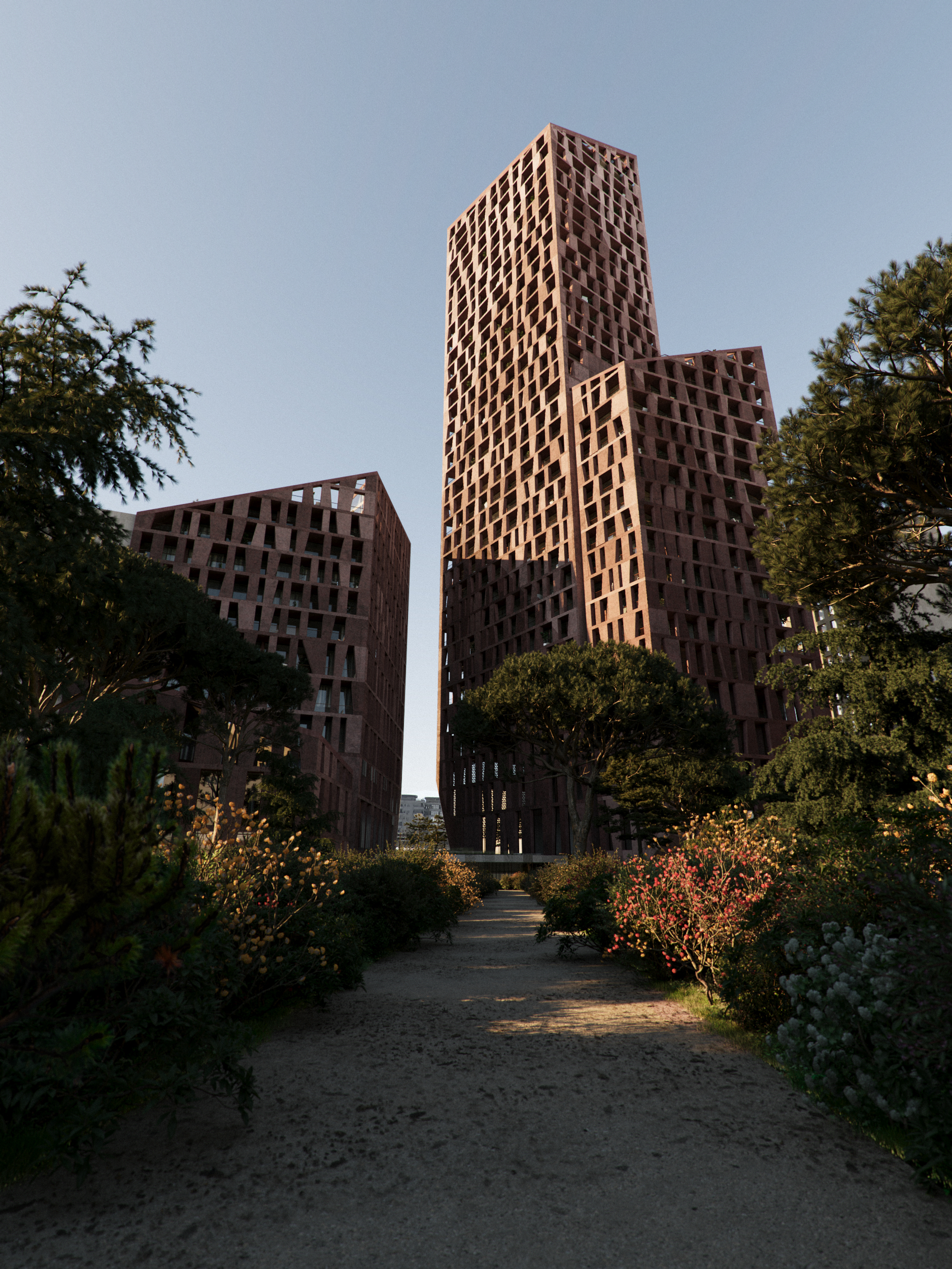 Tirana New Boulevard Tower by Oppenheim Architecture - Architizer