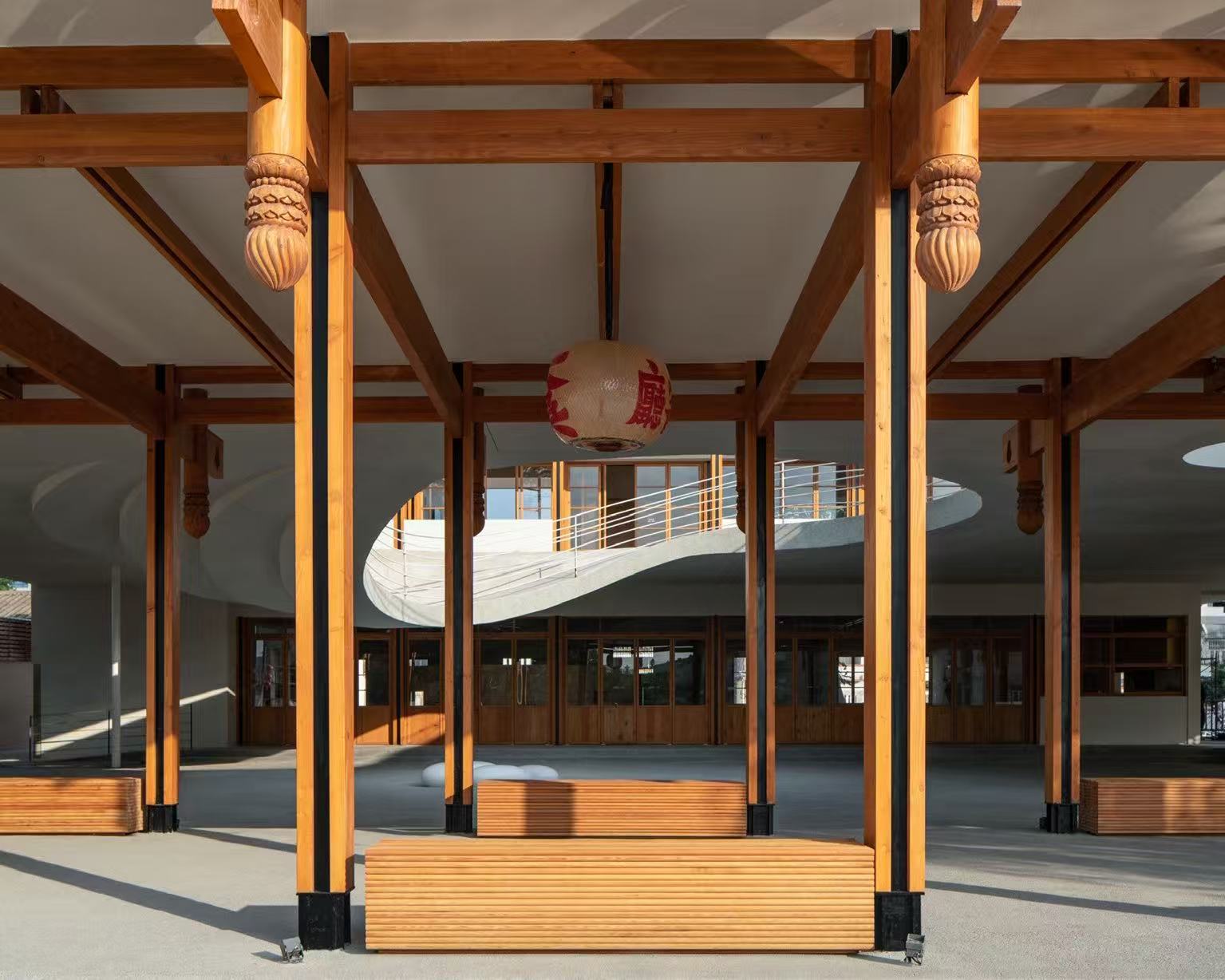 Living Room of Dawu Village by Not A Studio - Architizer