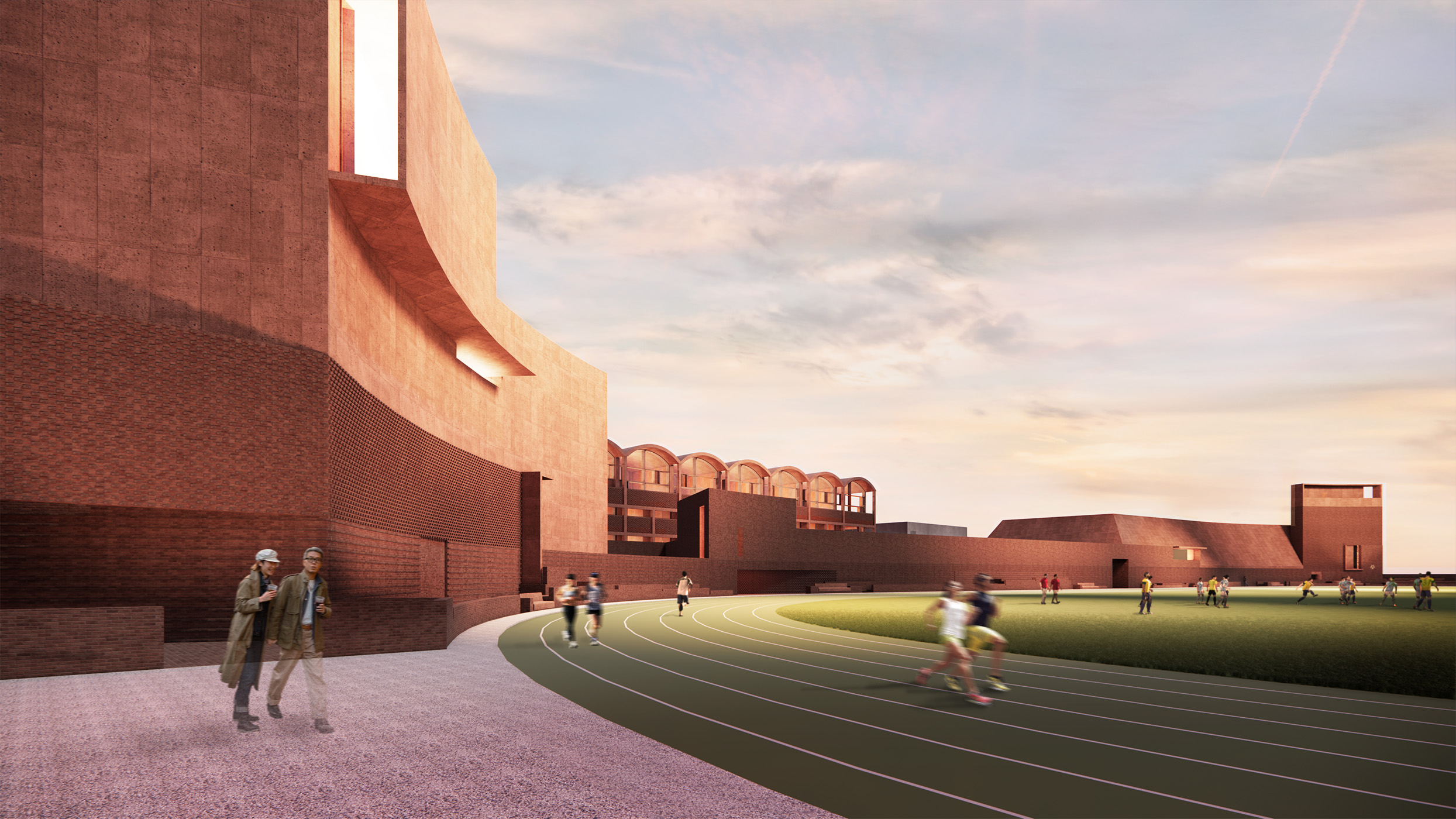 Shanfeng Les Roches School: Cultural Quarter by Neri&Hu Design and ...