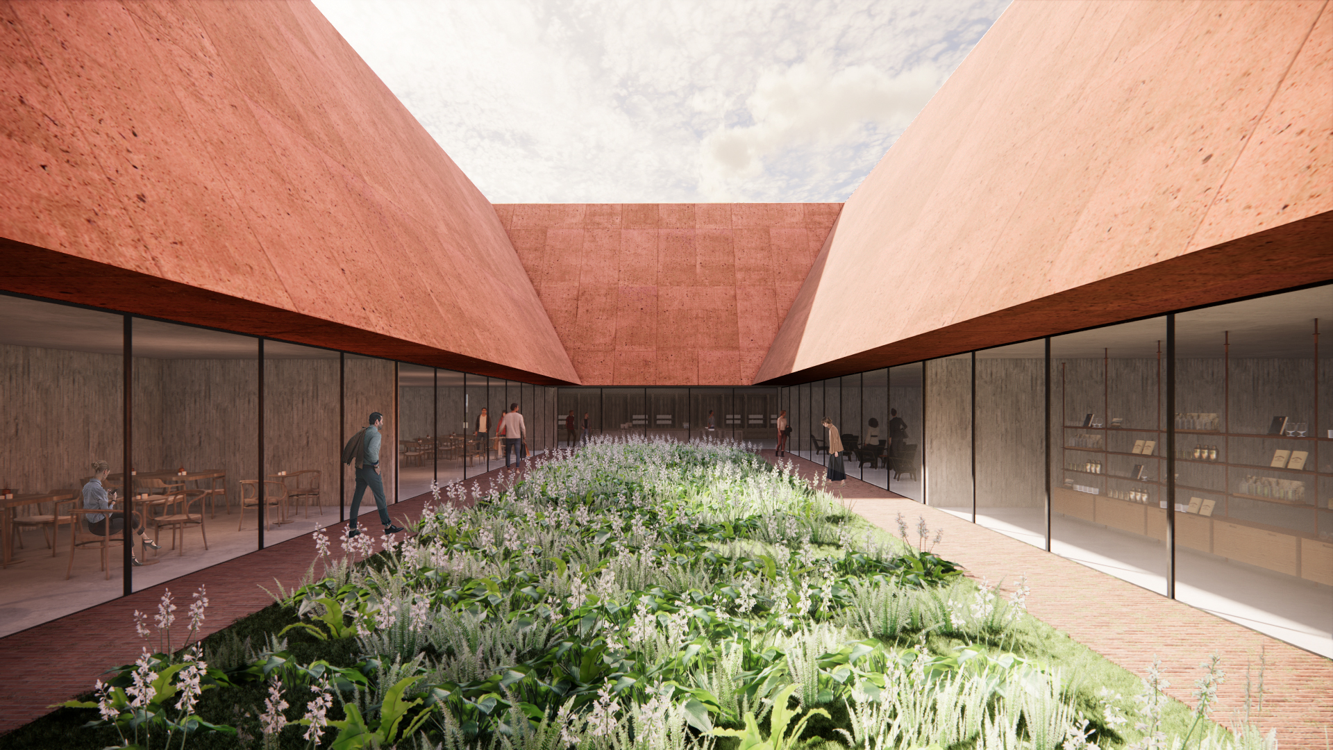 Shanfeng Les Roches School: Cultural Quarter by Neri&Hu Design and ...