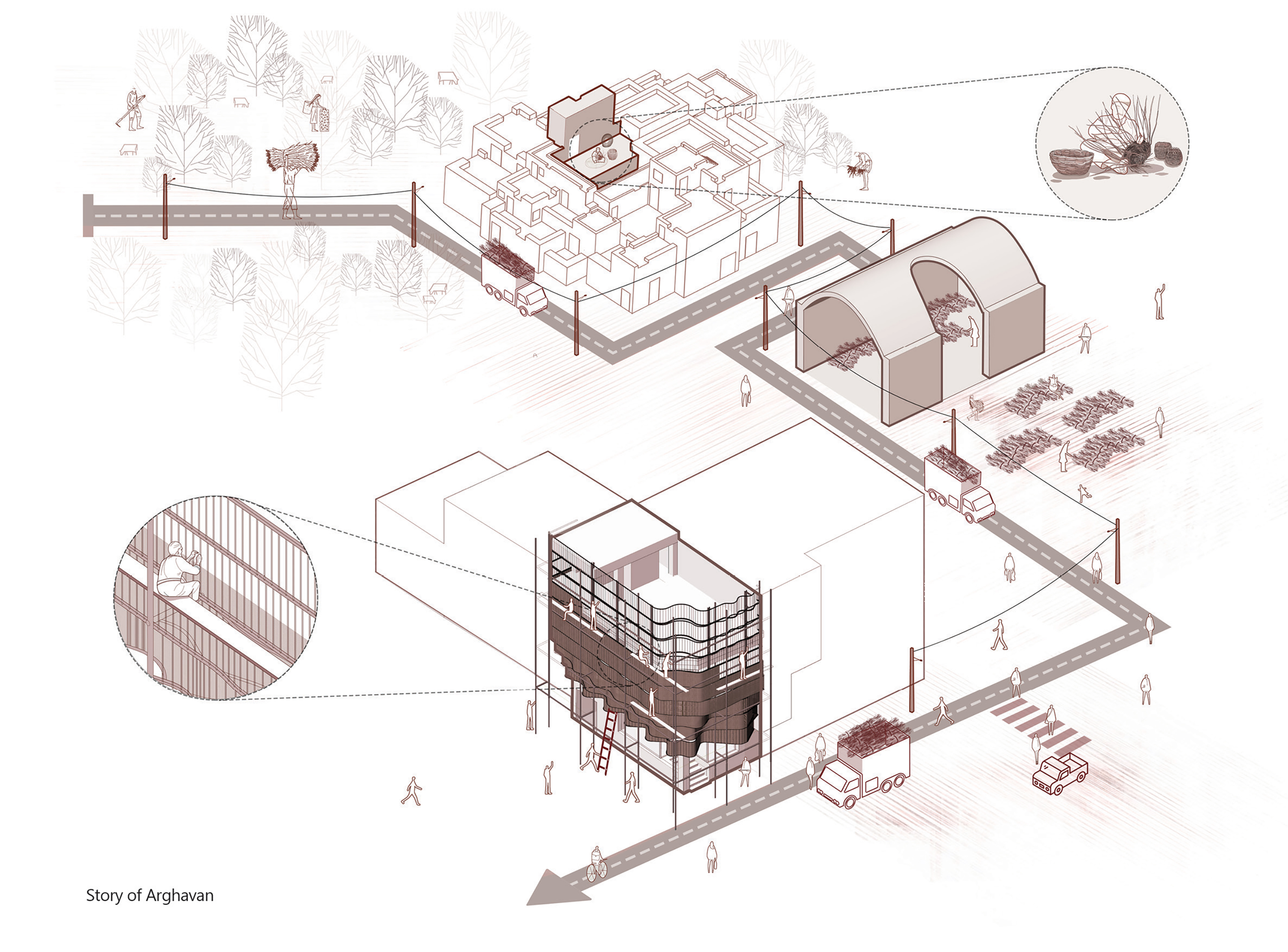 Arghavan (Cercis) Commercial Project by 13 Degrees Architecture Studio ...