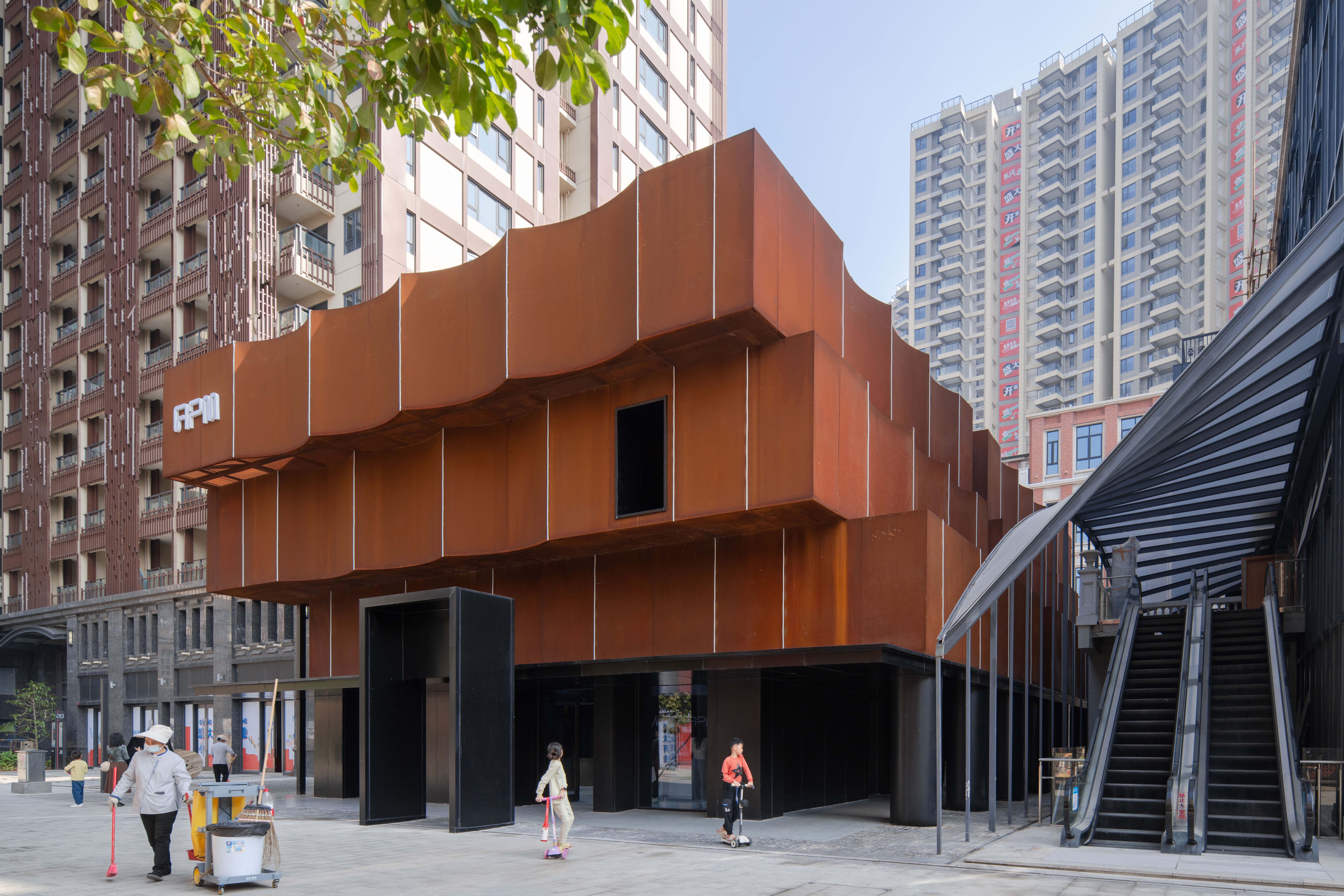 apm: Art Gallery In the Community by Dazhou And Associates - Architizer