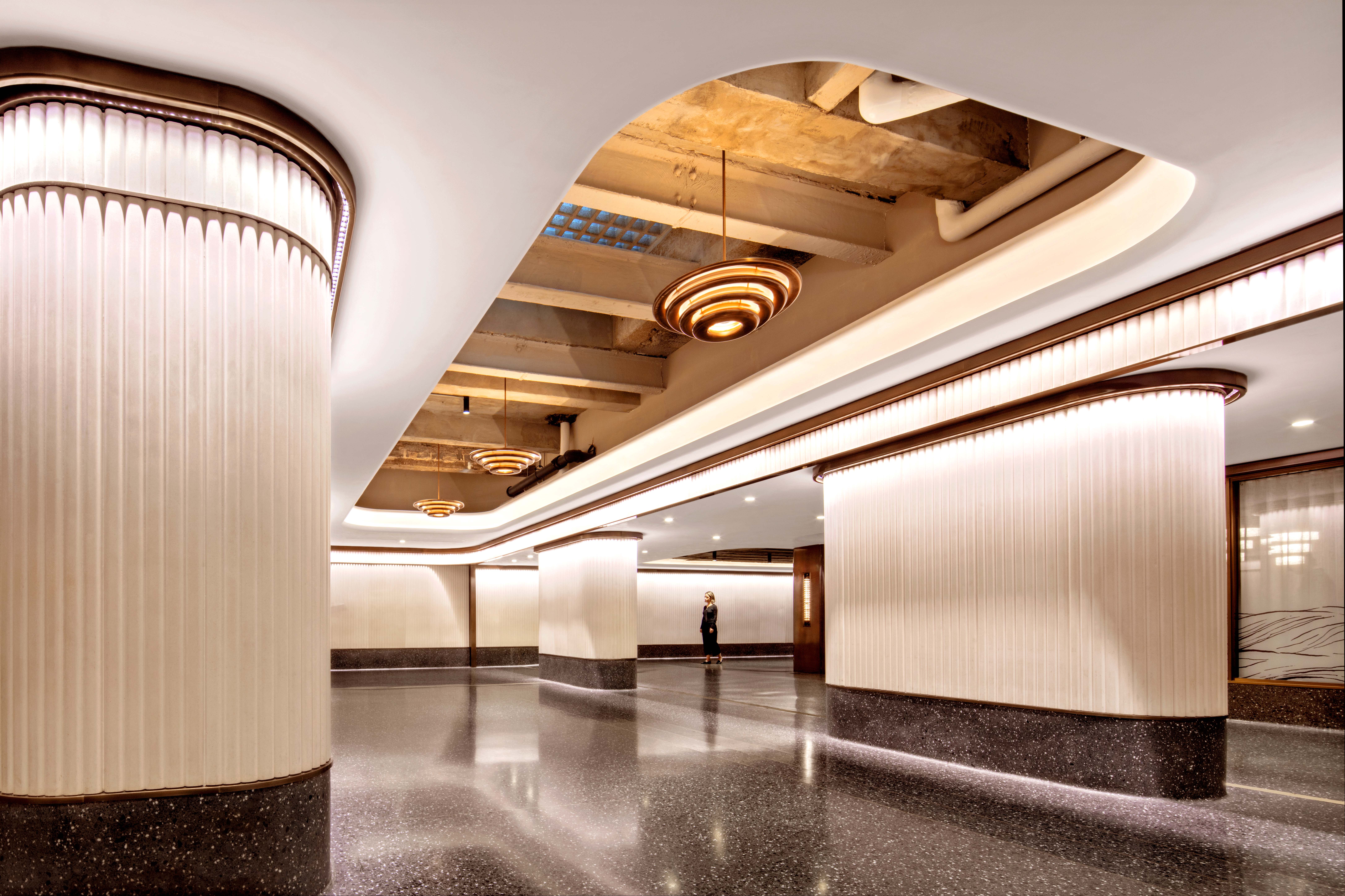 Rockefeller Center Rink Level Public Concourse by INC Architecture ...