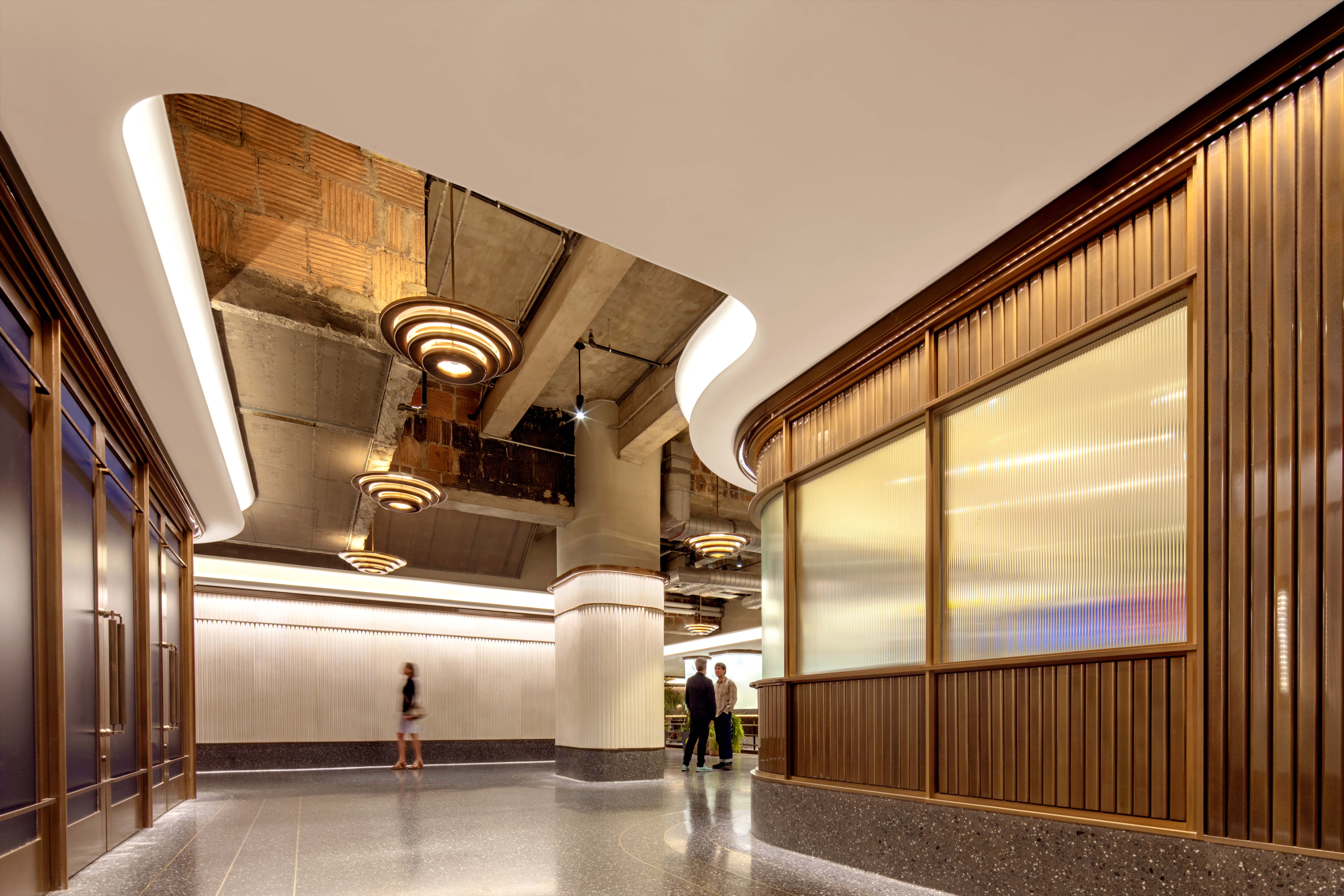 Rockefeller Center Rink Level Public Concourse by INC Architecture ...