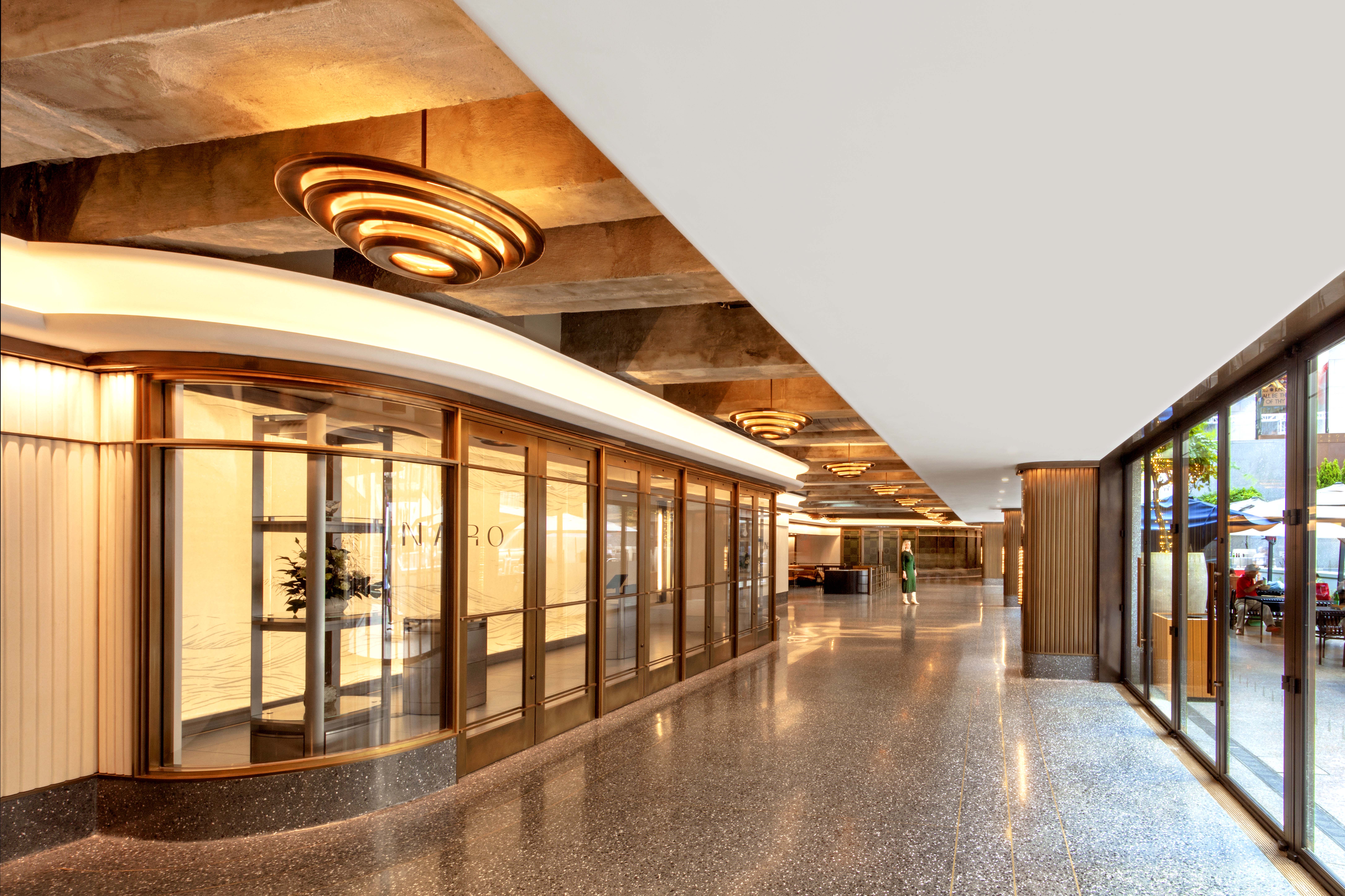 Rockefeller Center Rink Level Public Concourse by INC Architecture ...