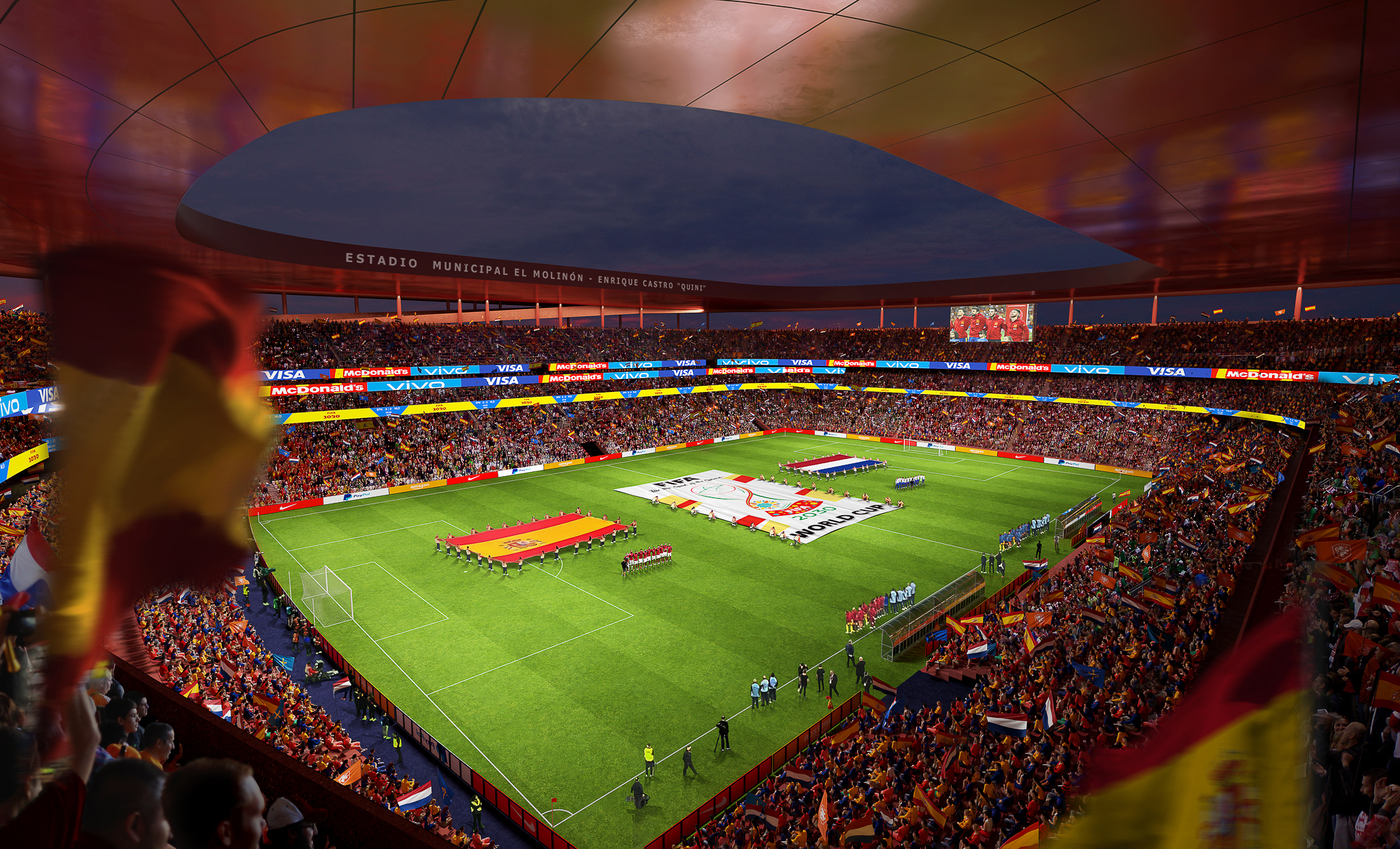 El Molinon Stadium by Sordo Madaleno - Architizer