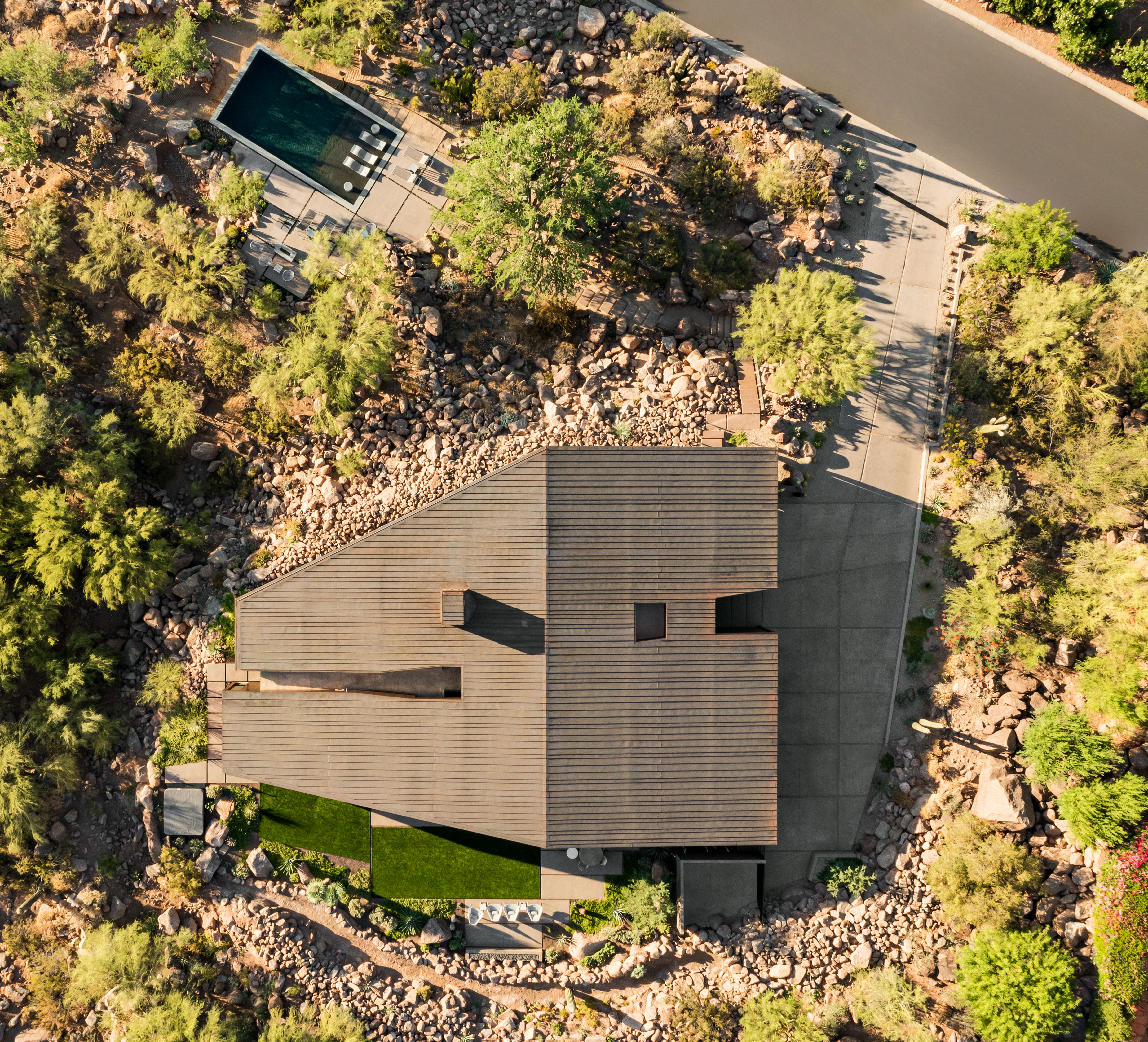 Idea 4207809: Copper Canyon House by Architecture-Infrastructure-Research, Inc. in Paradise ...