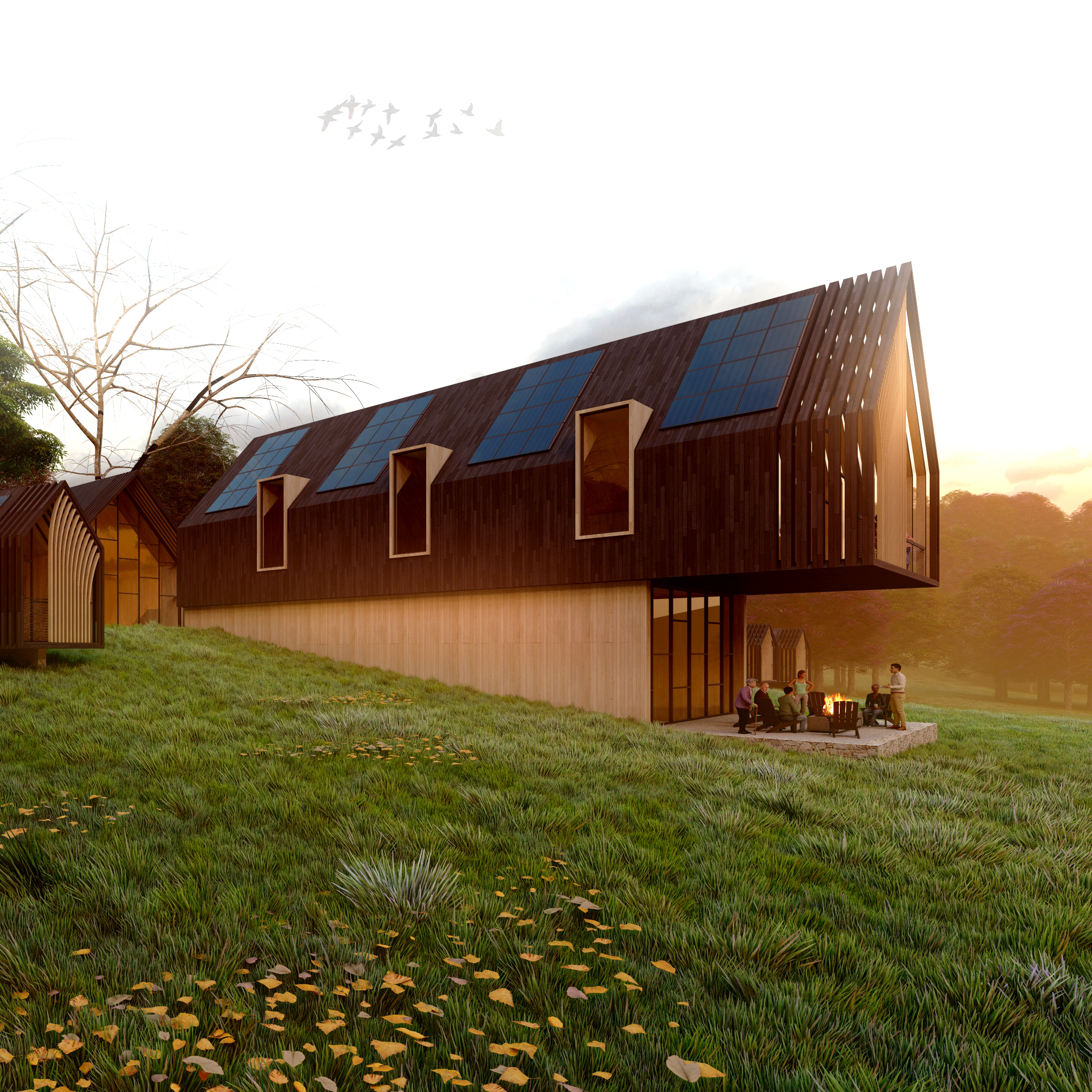 Nature Conservancy Office and Crew Housing by JEMA - Architizer