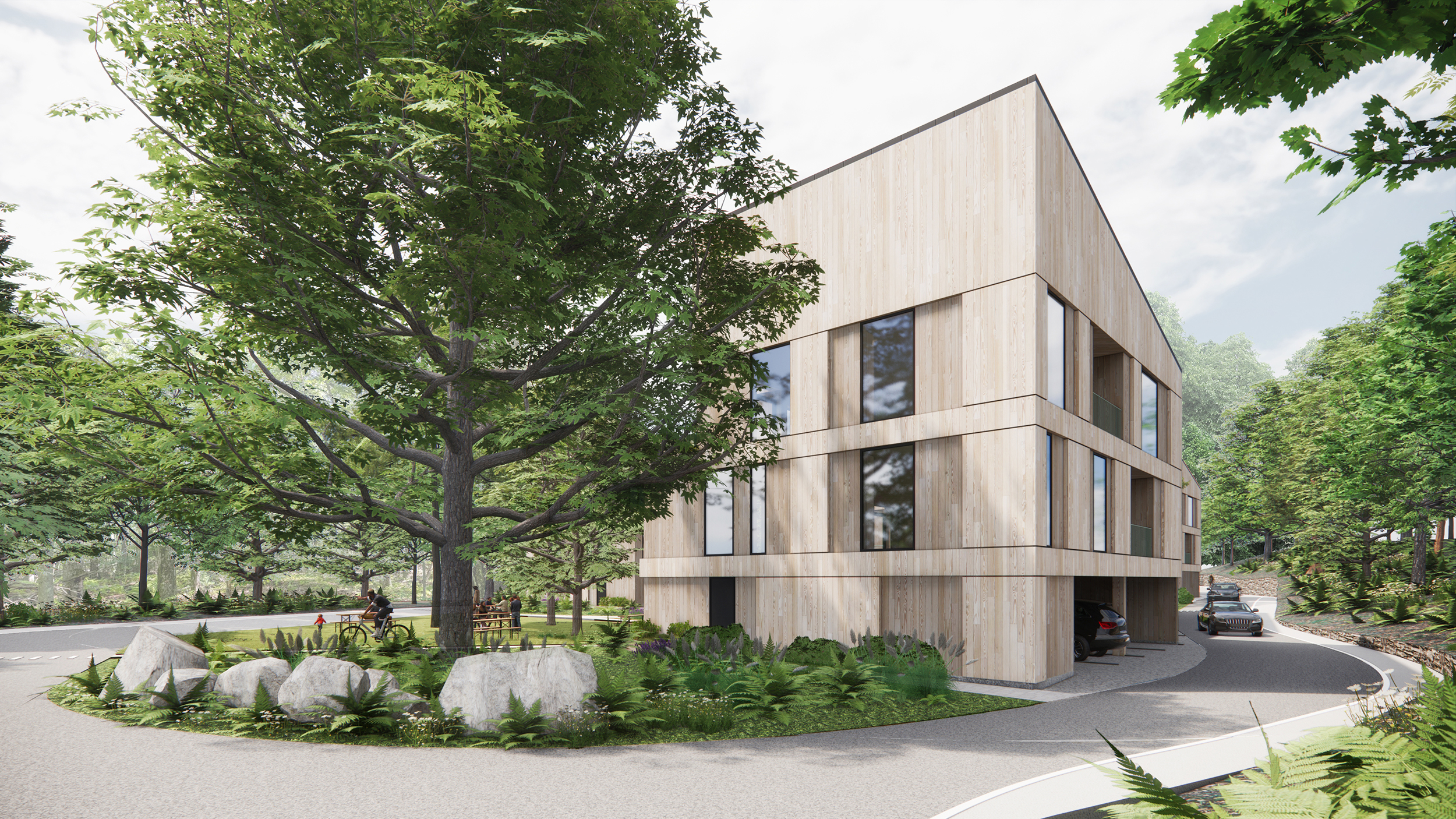 Lexington Affordable Housing by Merge Architects - Architizer