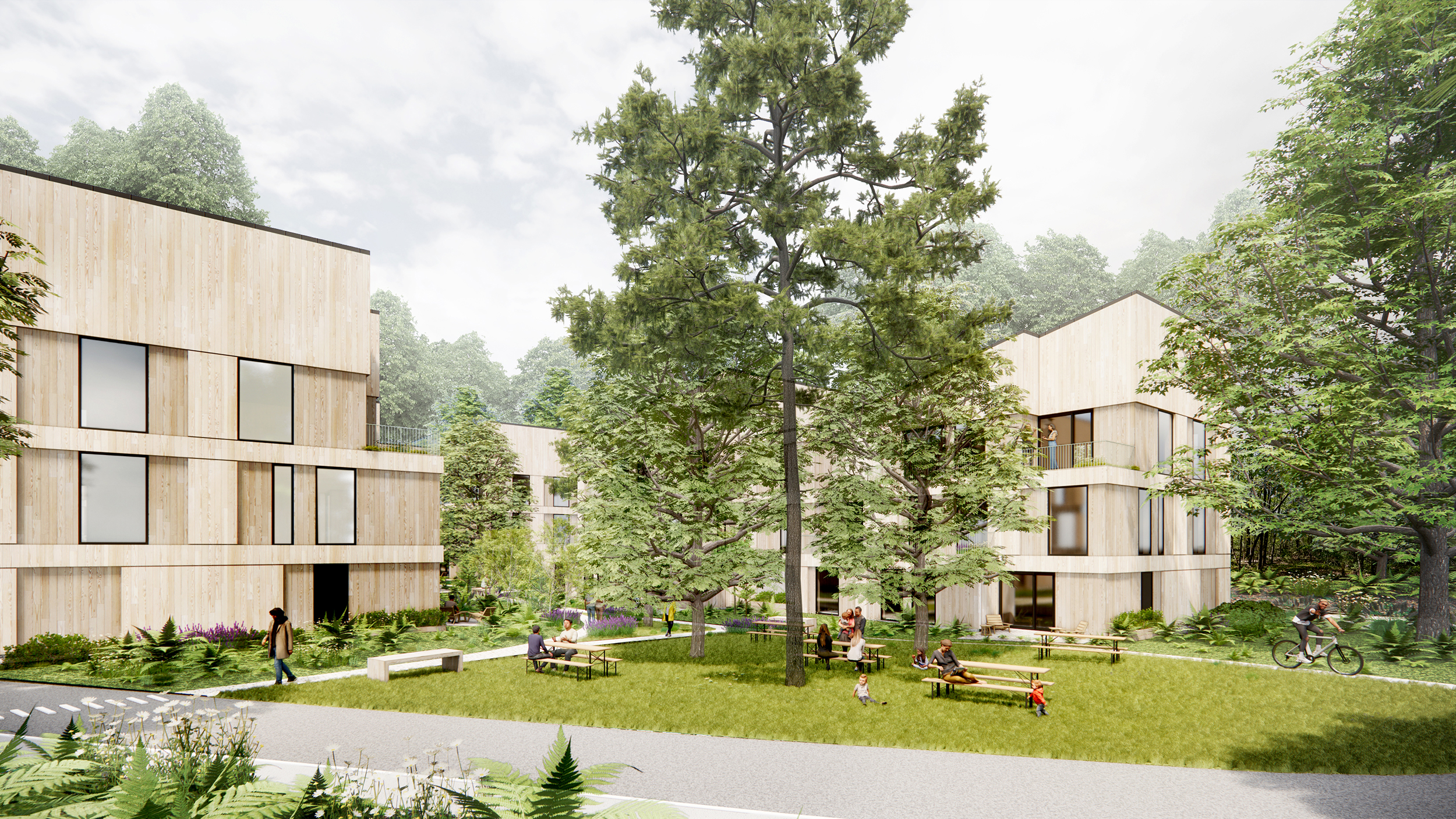 Lexington Affordable Housing by Merge Architects - Architizer