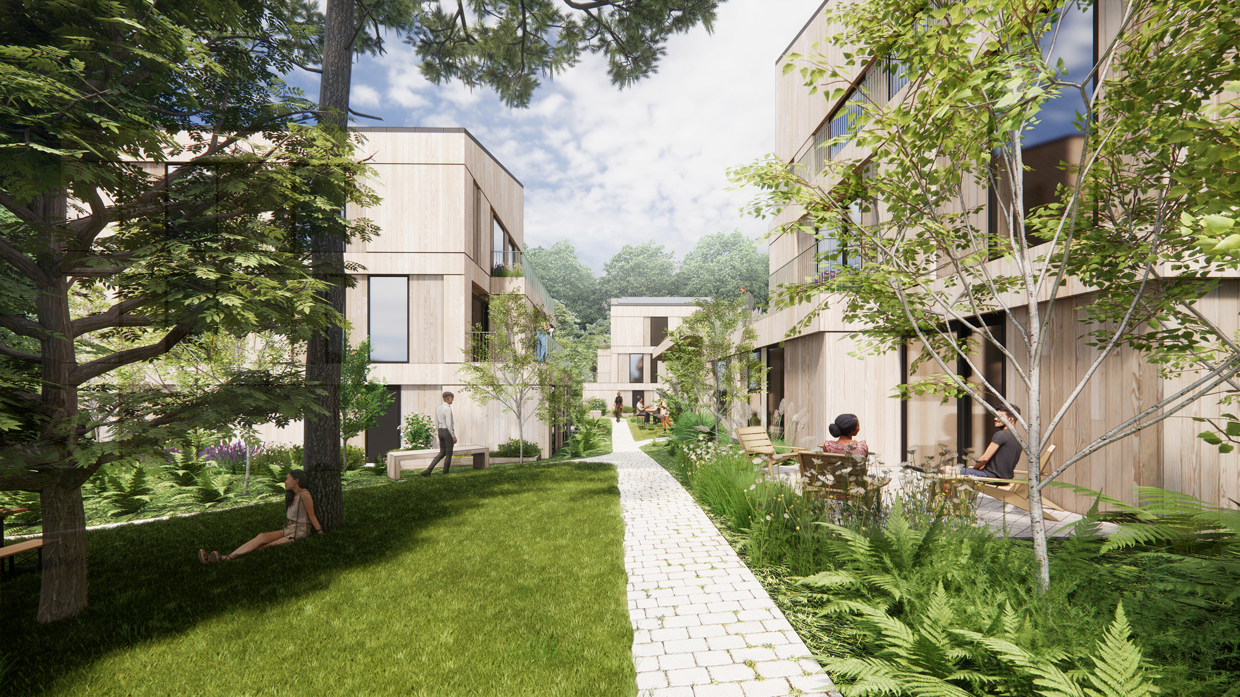 Lexington Affordable Housing by Merge Architects - Architizer