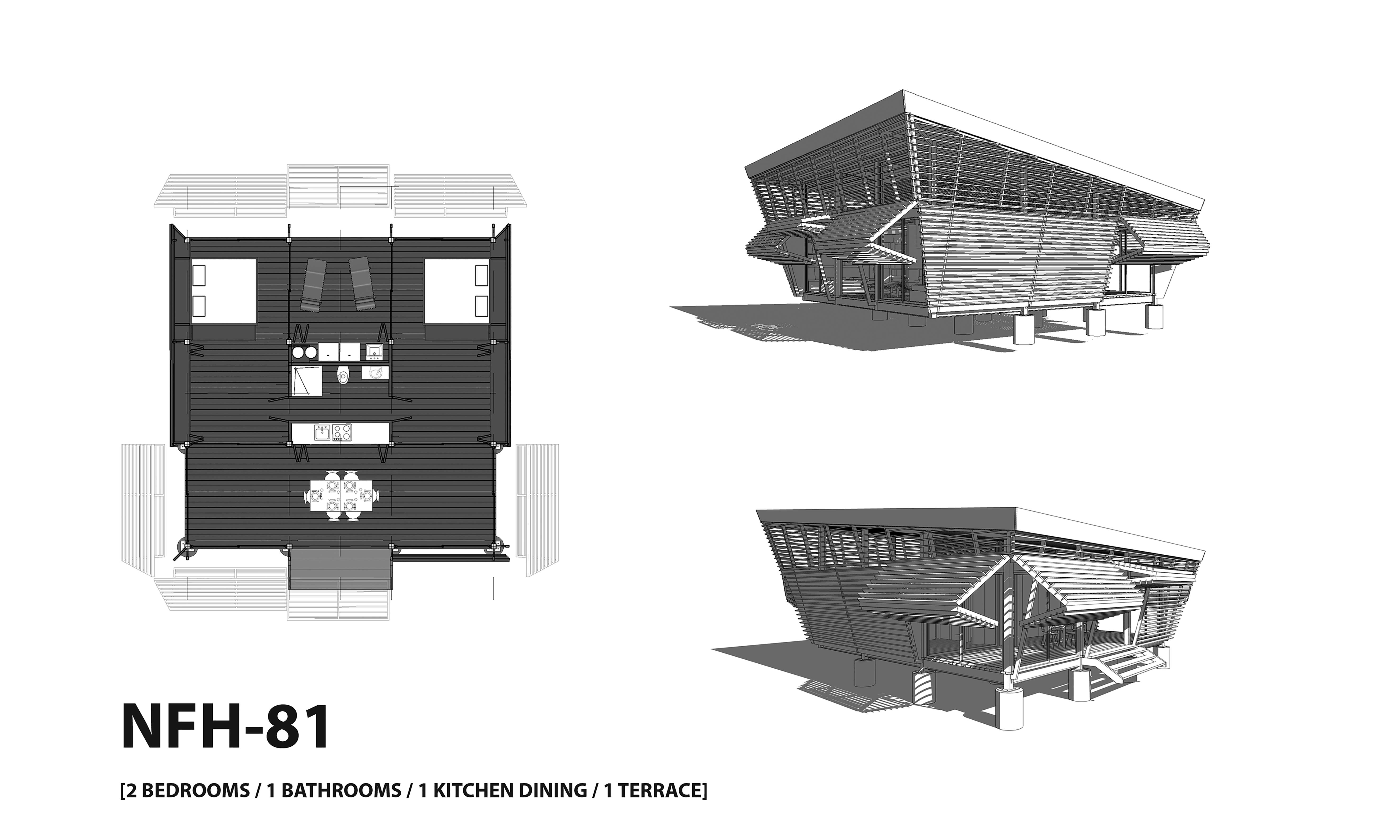 No Footprint Wood House by A-01 (A Company / A Foundation) - Architizer