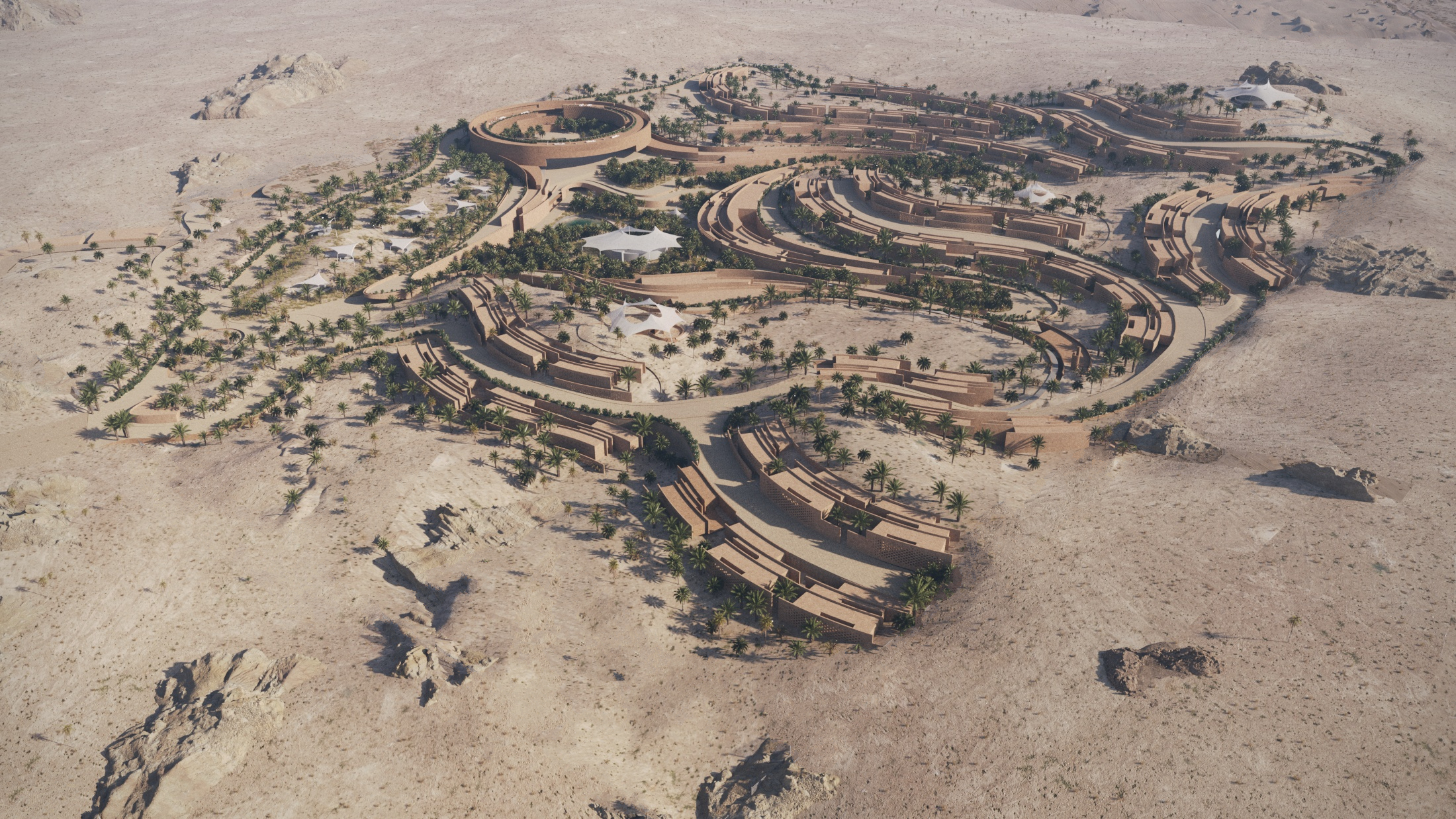 Al Barza Resort by MARZ design and architecture - Architizer