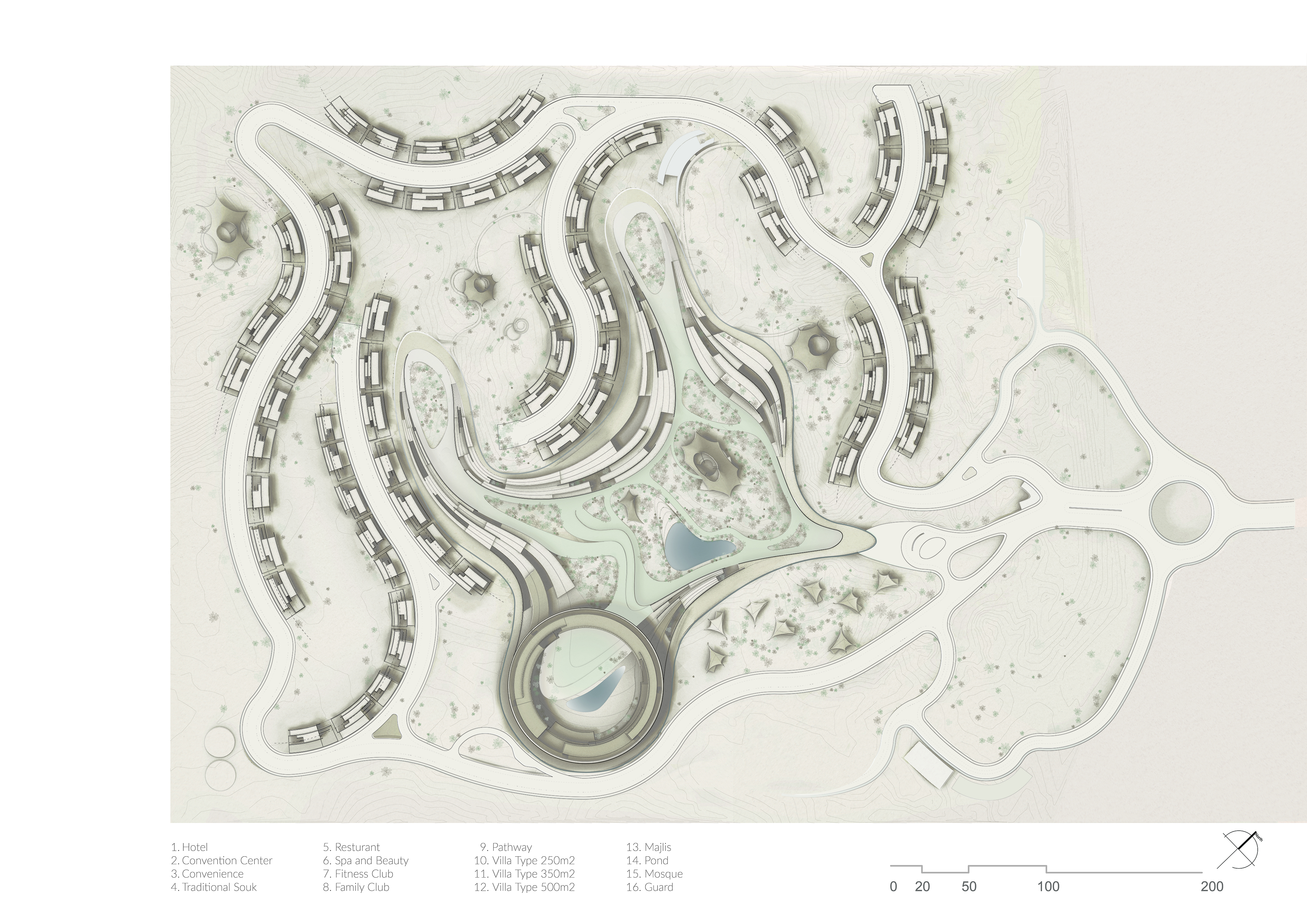 Al Barza Resort by MARZ design and architecture - Architizer