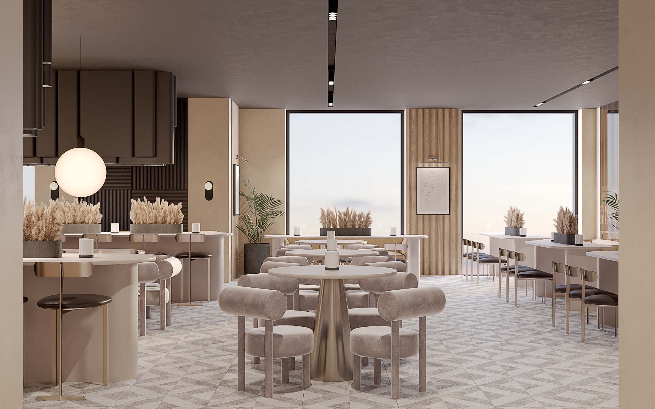 Restaurant of the INTC MSU by Asadov Architectural Studio - Architizer