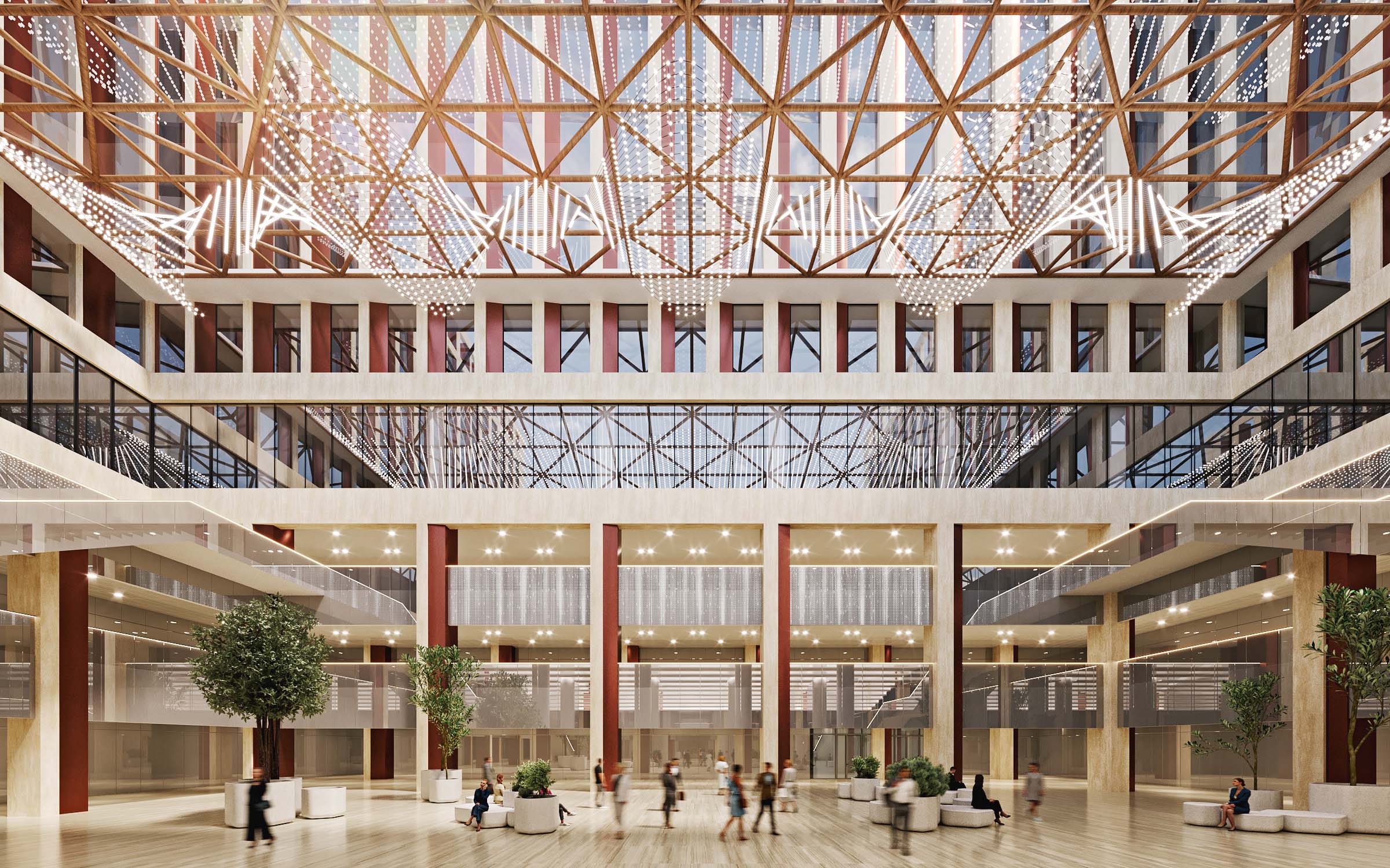 Interdisciplinary cluster of the INTC MSU by Asadov Architectural ...