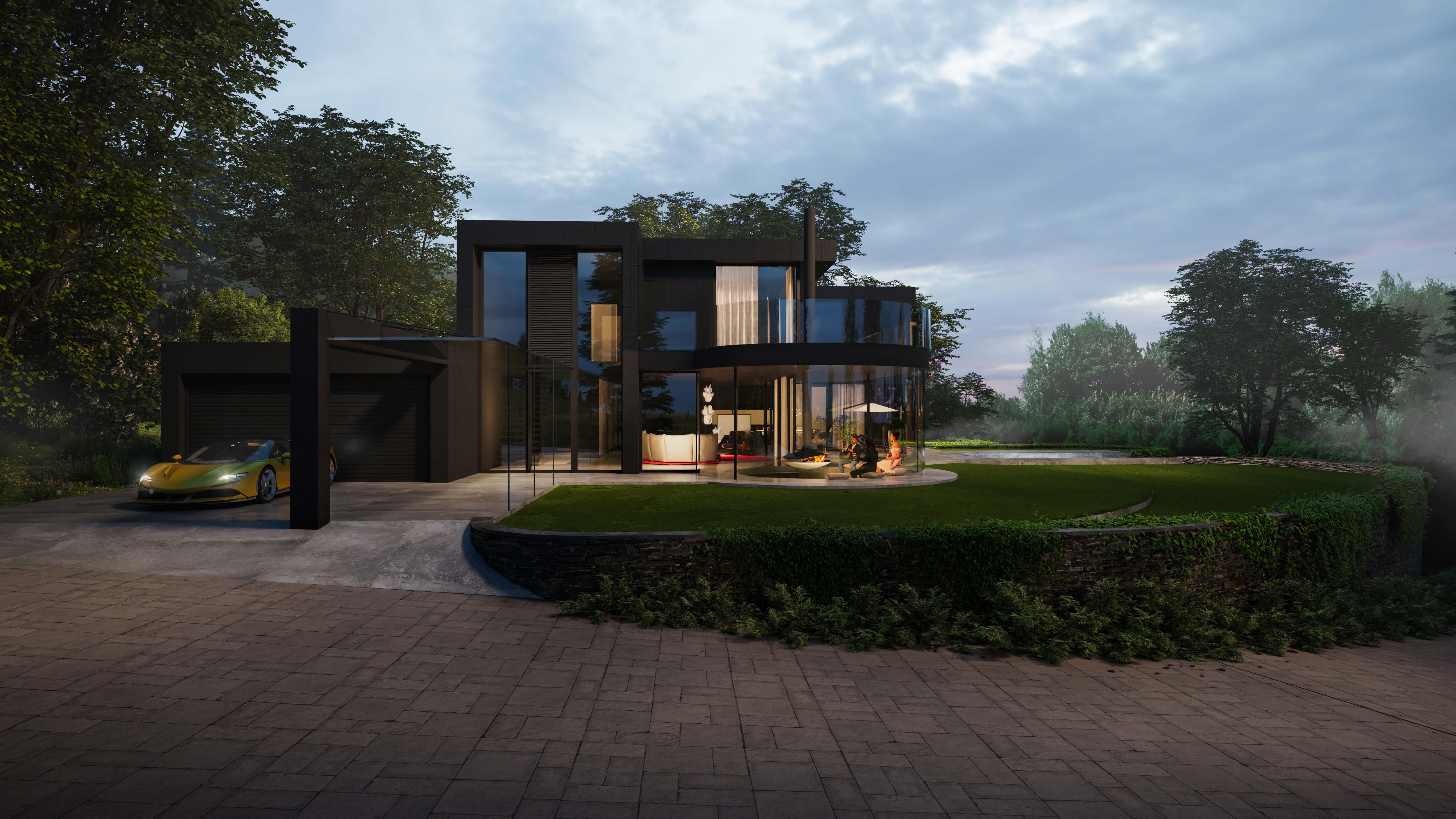 Villa on the Vineyard by Peter Stasek Architects - Corporate ...