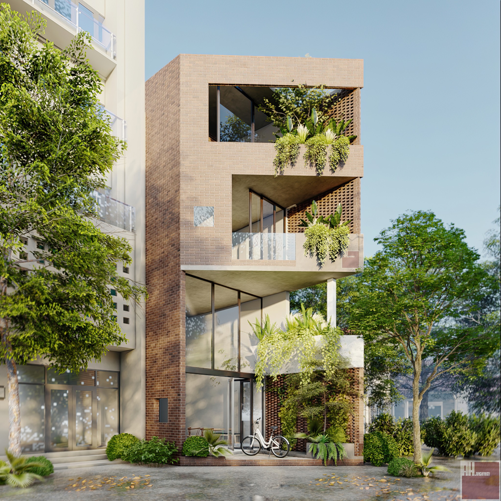 T HOUSE by a+h architects - Architizer