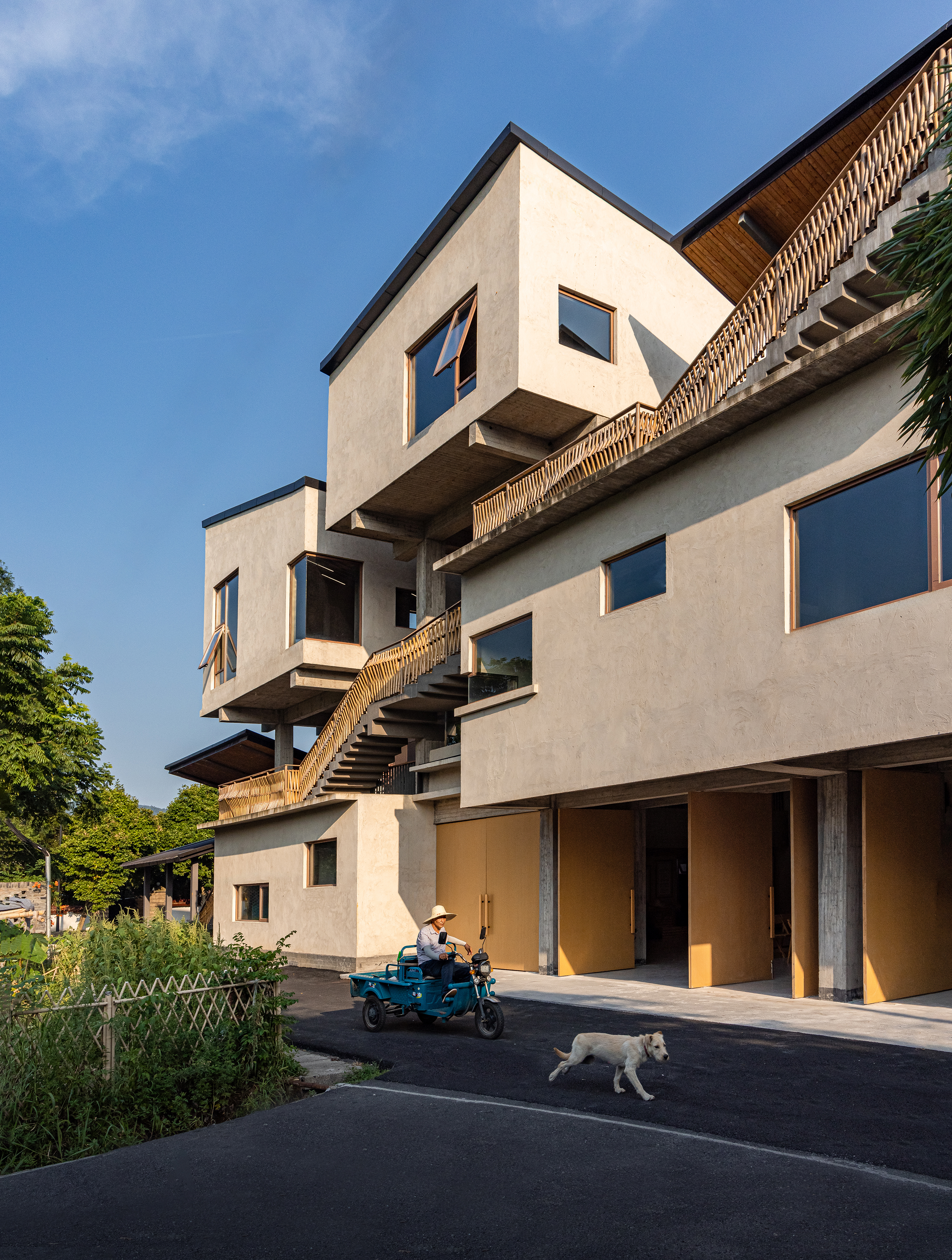 Qingshan Culture Hall by MOMENTUM Architects - Architizer