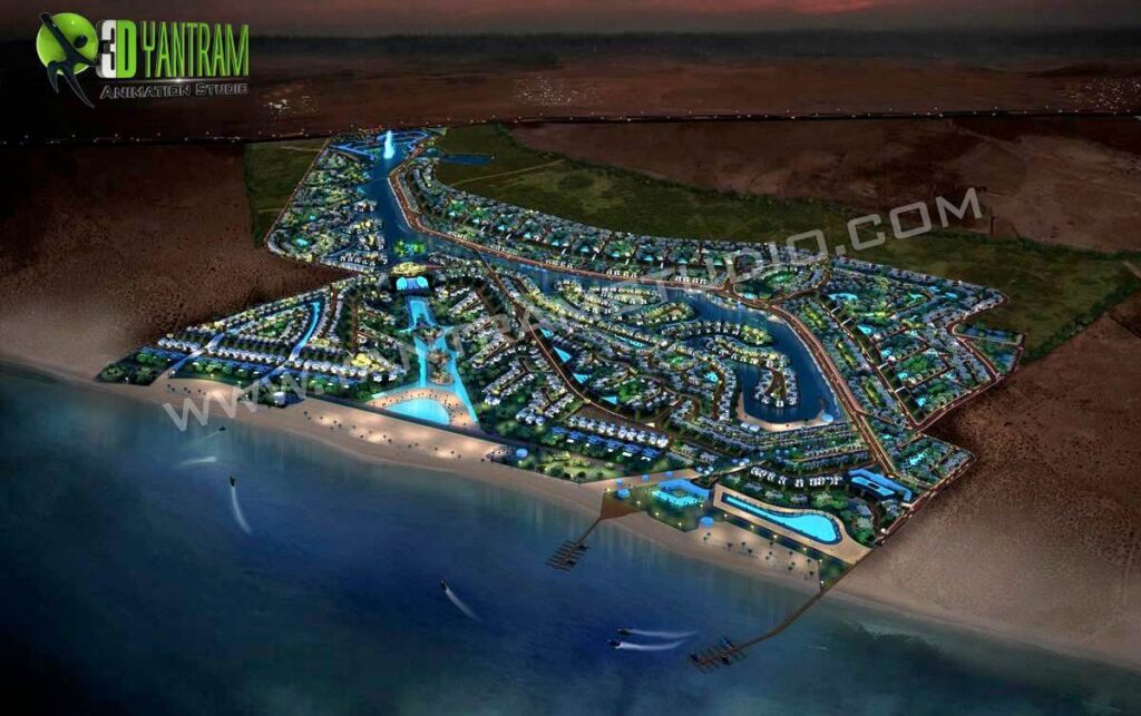 Diverse Architectural Visions: 3D Bird's-Eye Renderings by Yantram ...