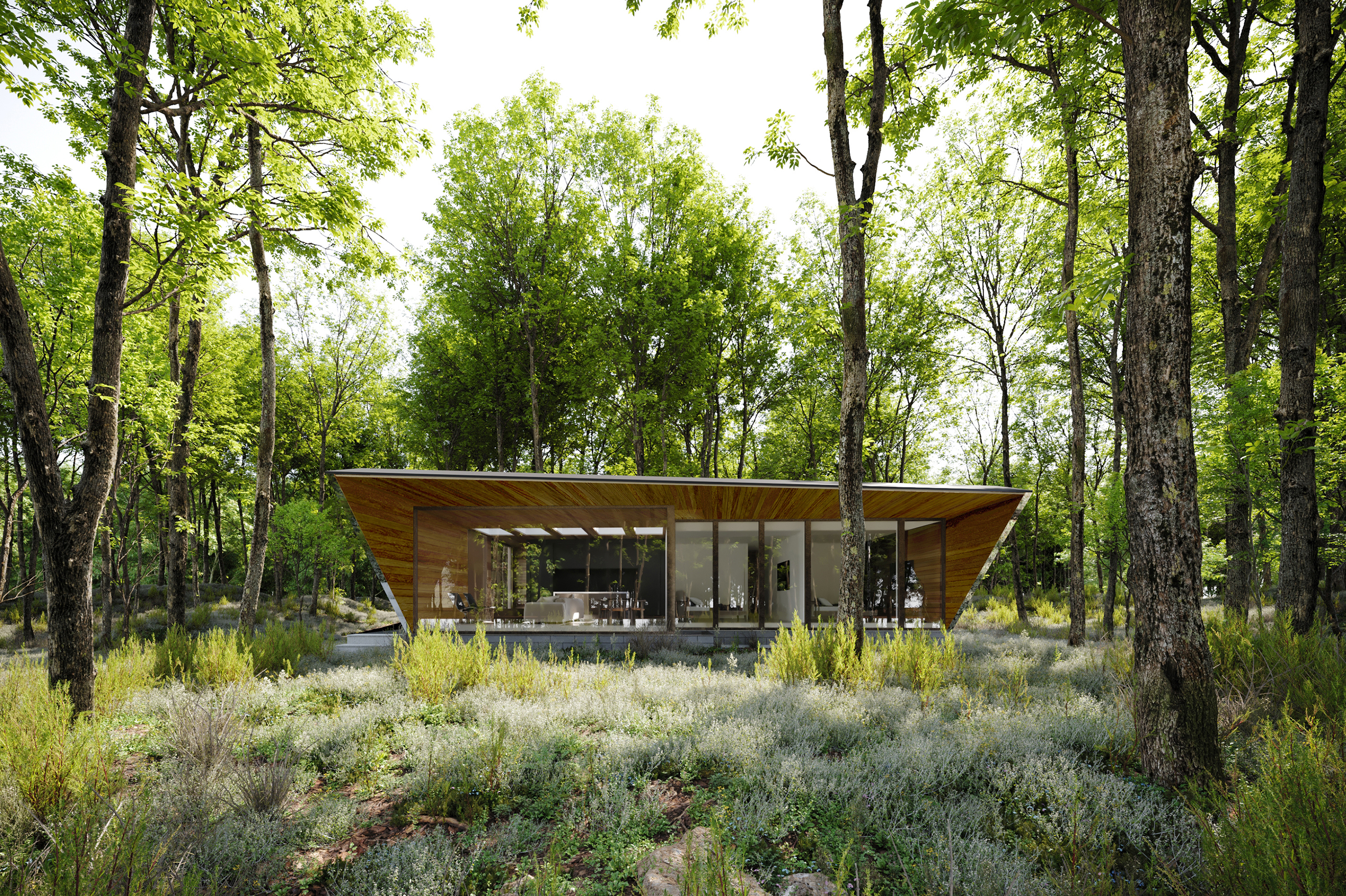 Concealed Cottage by The Up Studio - Architizer