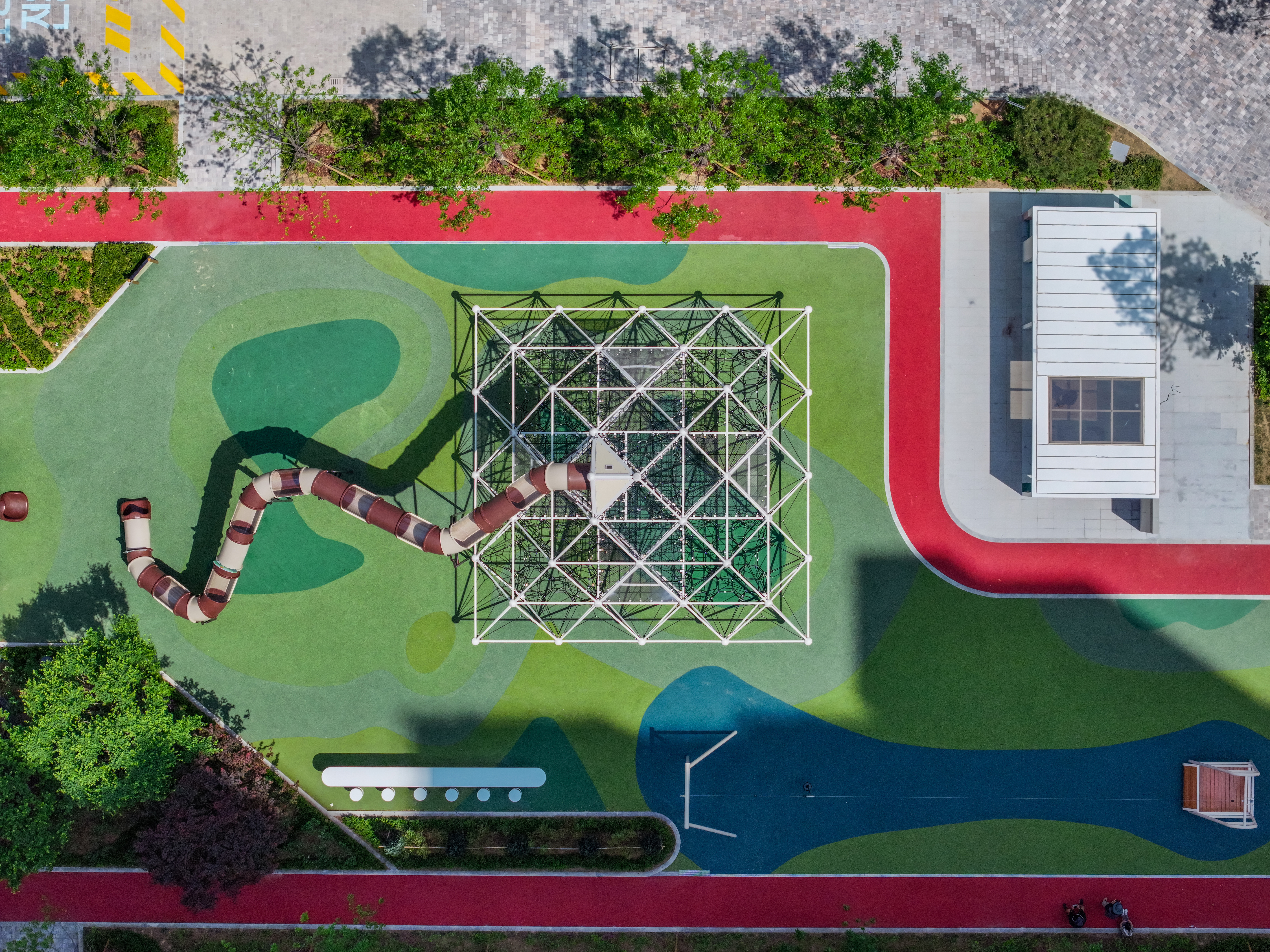 Big Net Playground by PLAYJAM - Architizer