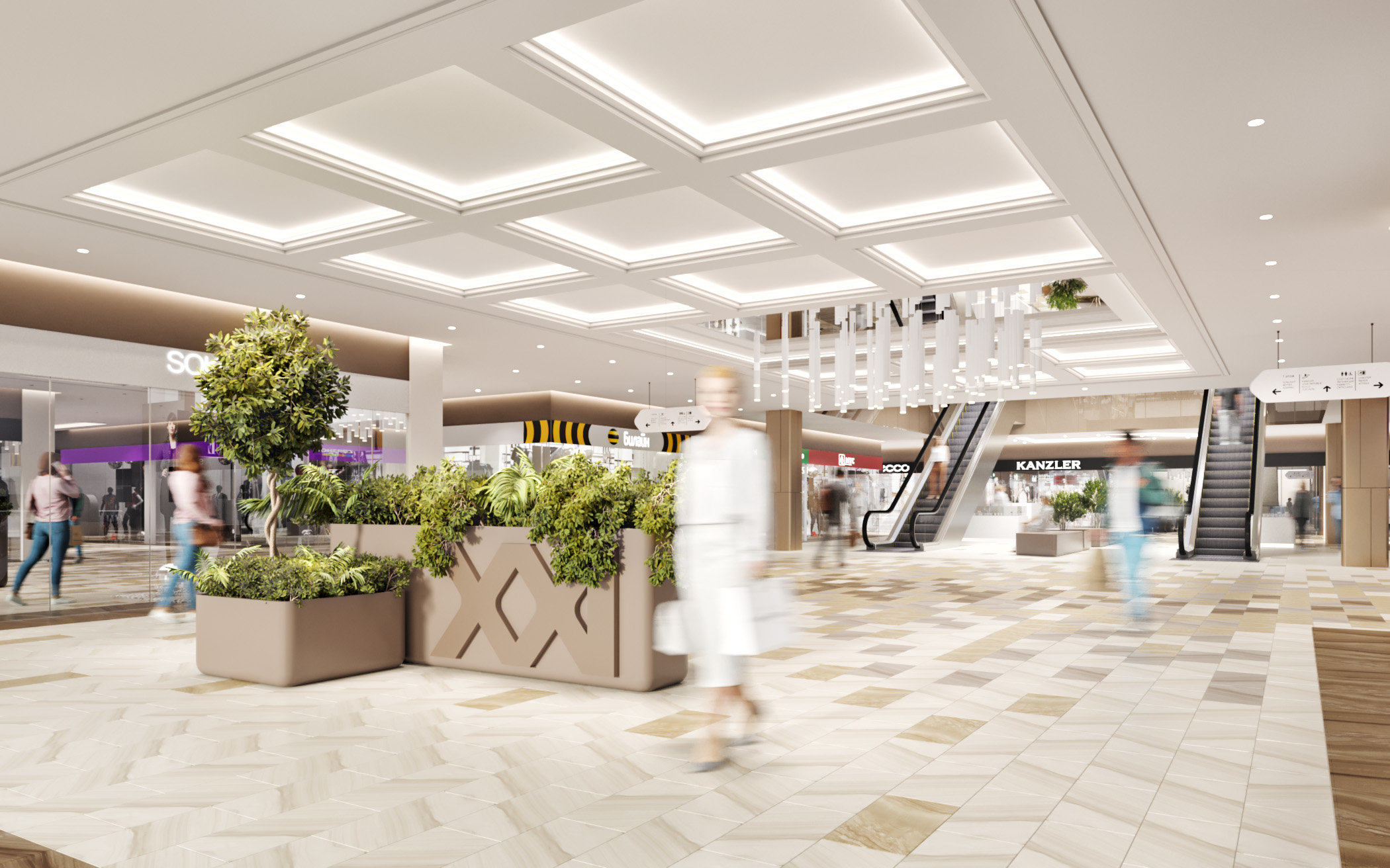 Shopping mall XXI VEK in Kaluga by Asadov Architectural Studio - Architizer