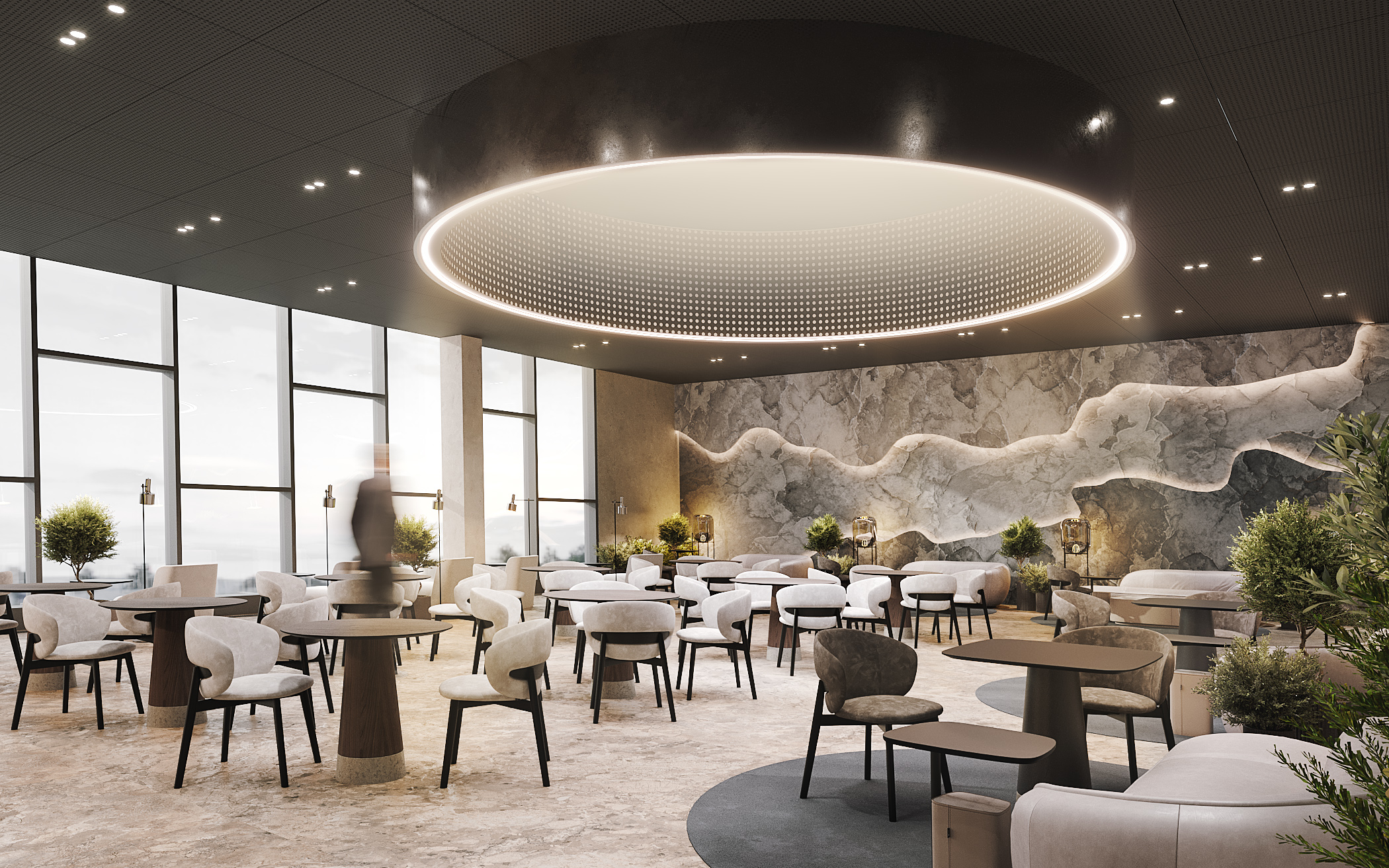 VIP lounge at Kamov airport by Asadov Architectural Studio - Architizer