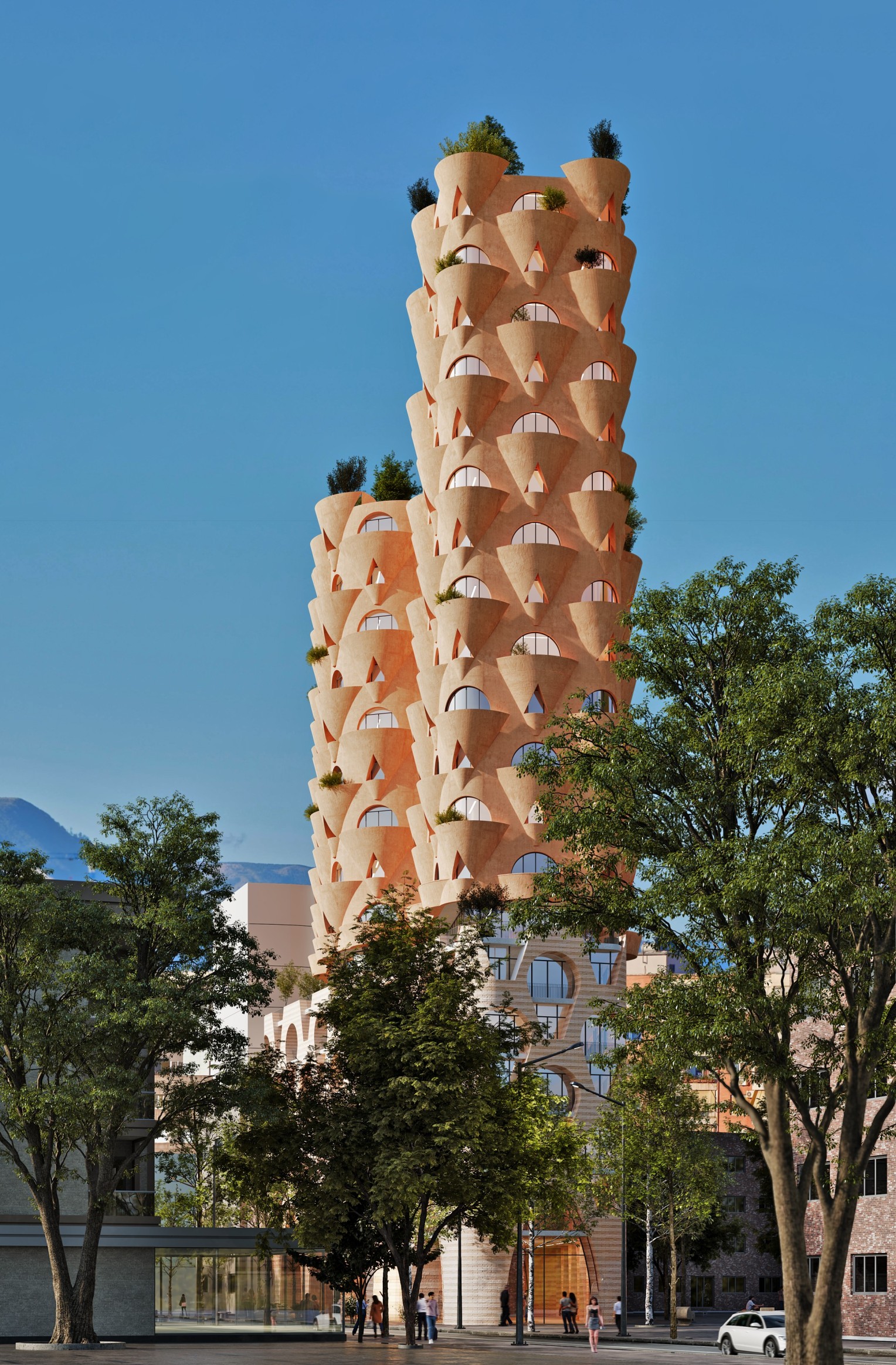 CIFTELIA BUILDING TIRANA by Davide Macullo Architects - Architizer
