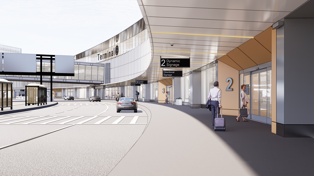 SFO Terminal 3 West Modernization by TEF Design - Architizer