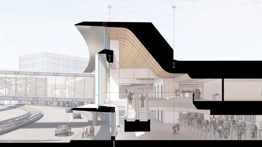 SFO Terminal 3 West Modernization by TEF Design - Architizer