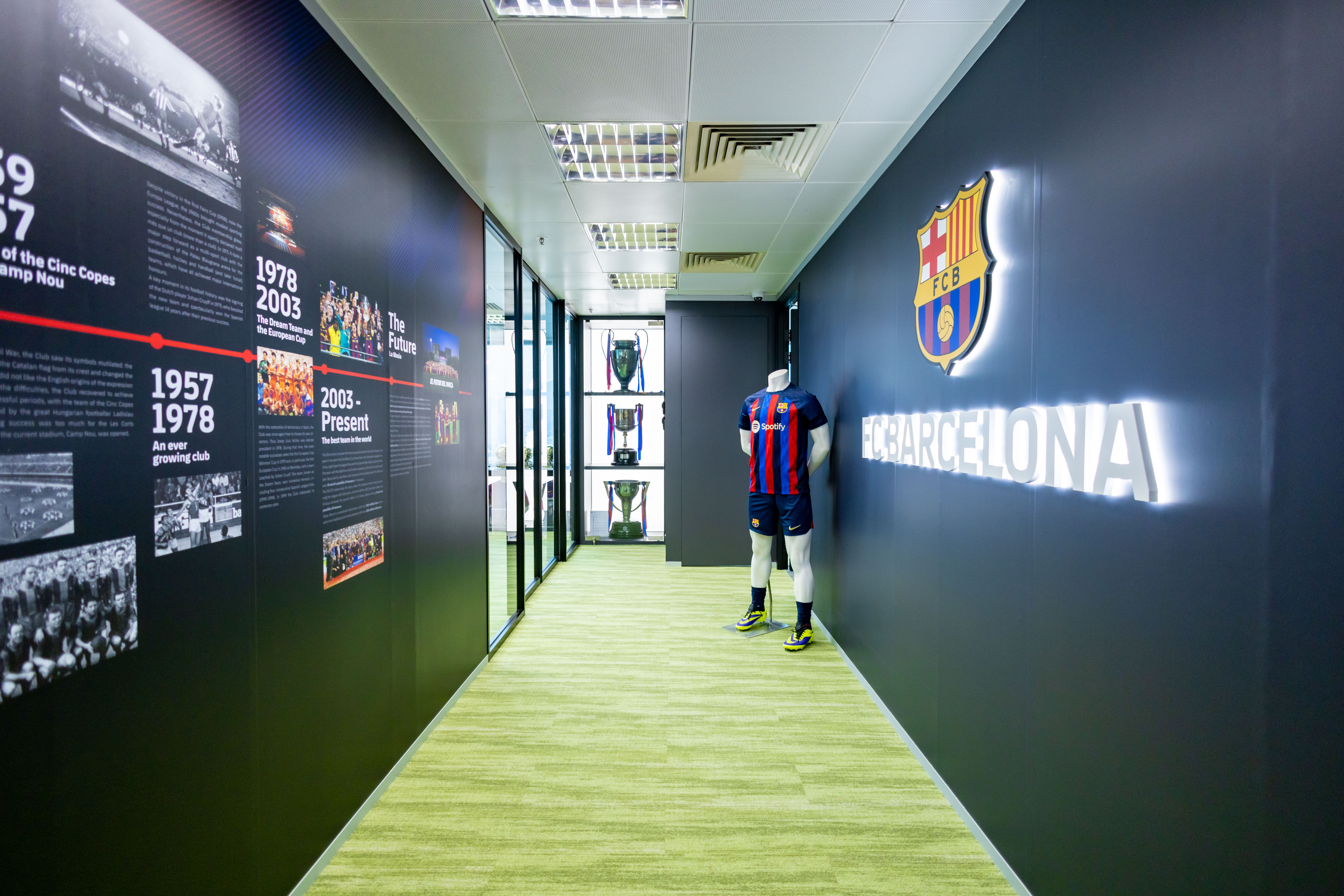 FC Barcelona Office Design Project 2023 by MJPM Design And Build ...