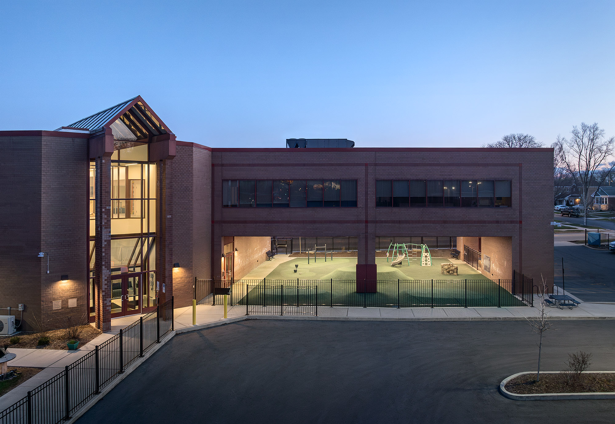 Barbara Vick Early Learning Branch by Bailey Edward - Architizer