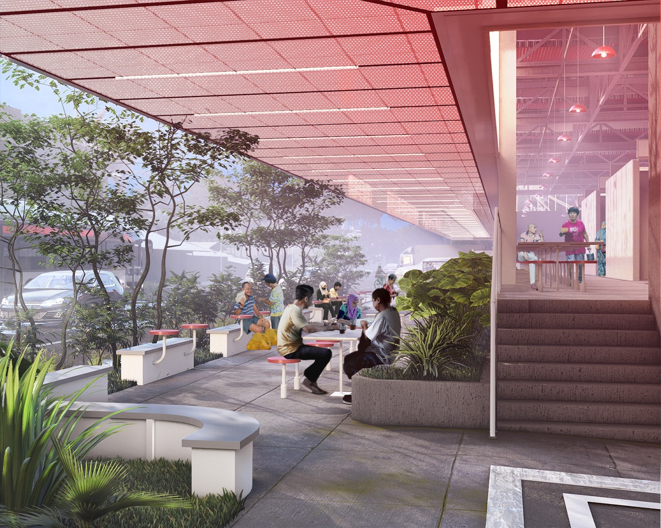 Pasir Pinji Wet Market (Pasar Pasir Pinji) by Kuee Architecture ...