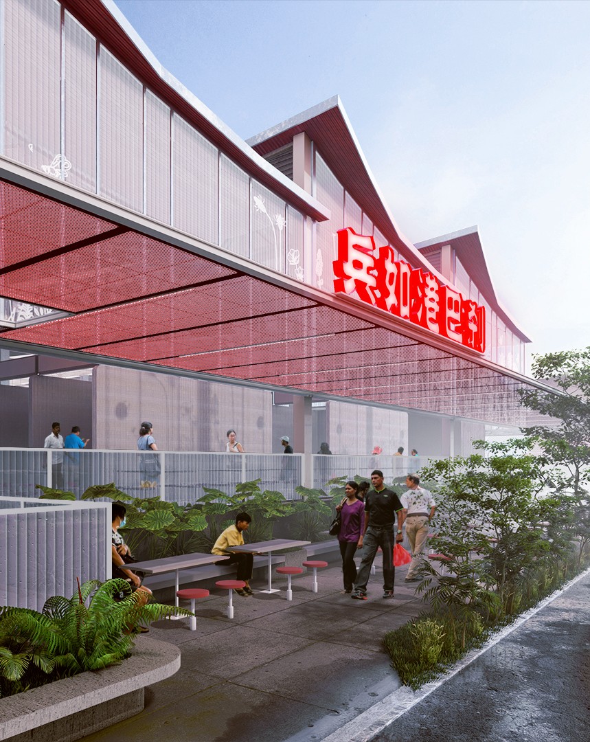 Pasir Pinji Wet Market (Pasar Pasir Pinji) by Kuee Architecture ...