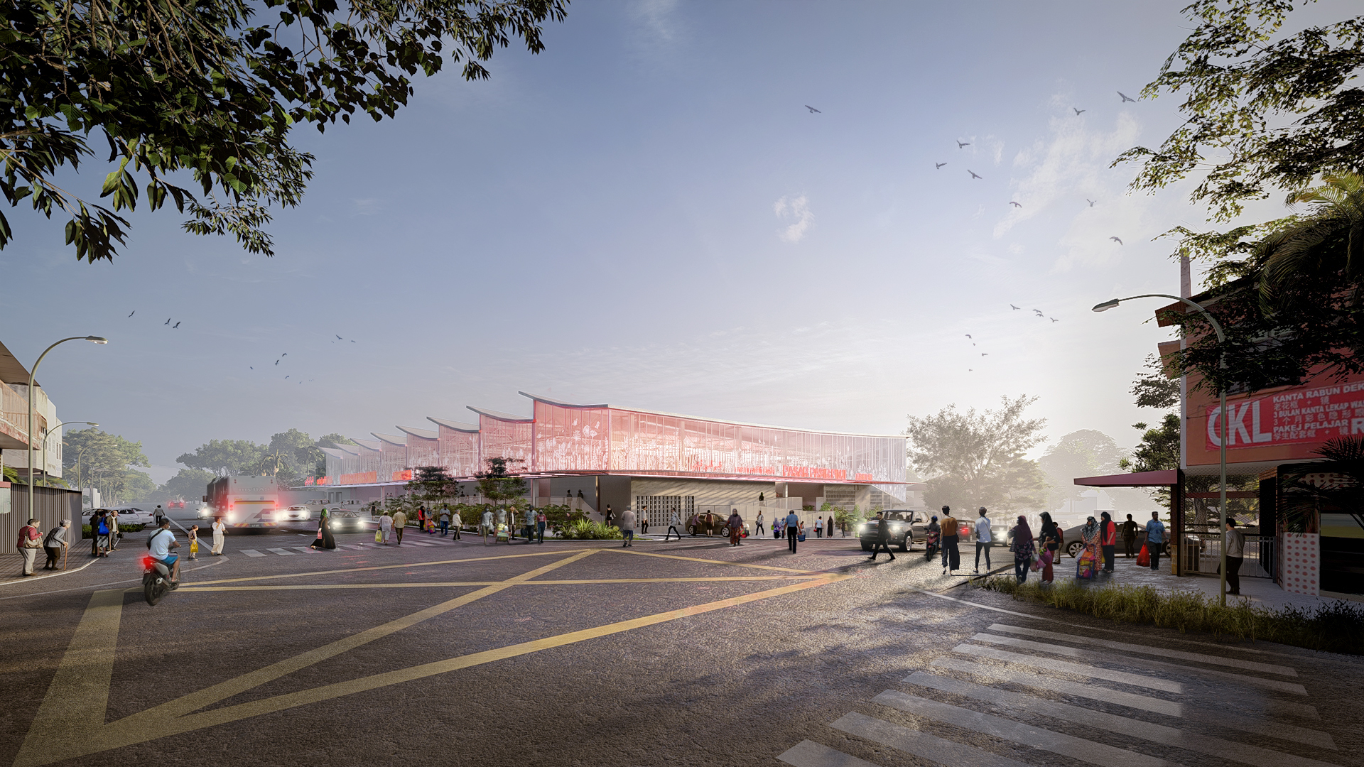 Pasir Pinji Wet Market (Pasar Pasir Pinji) by Kuee Architecture ...