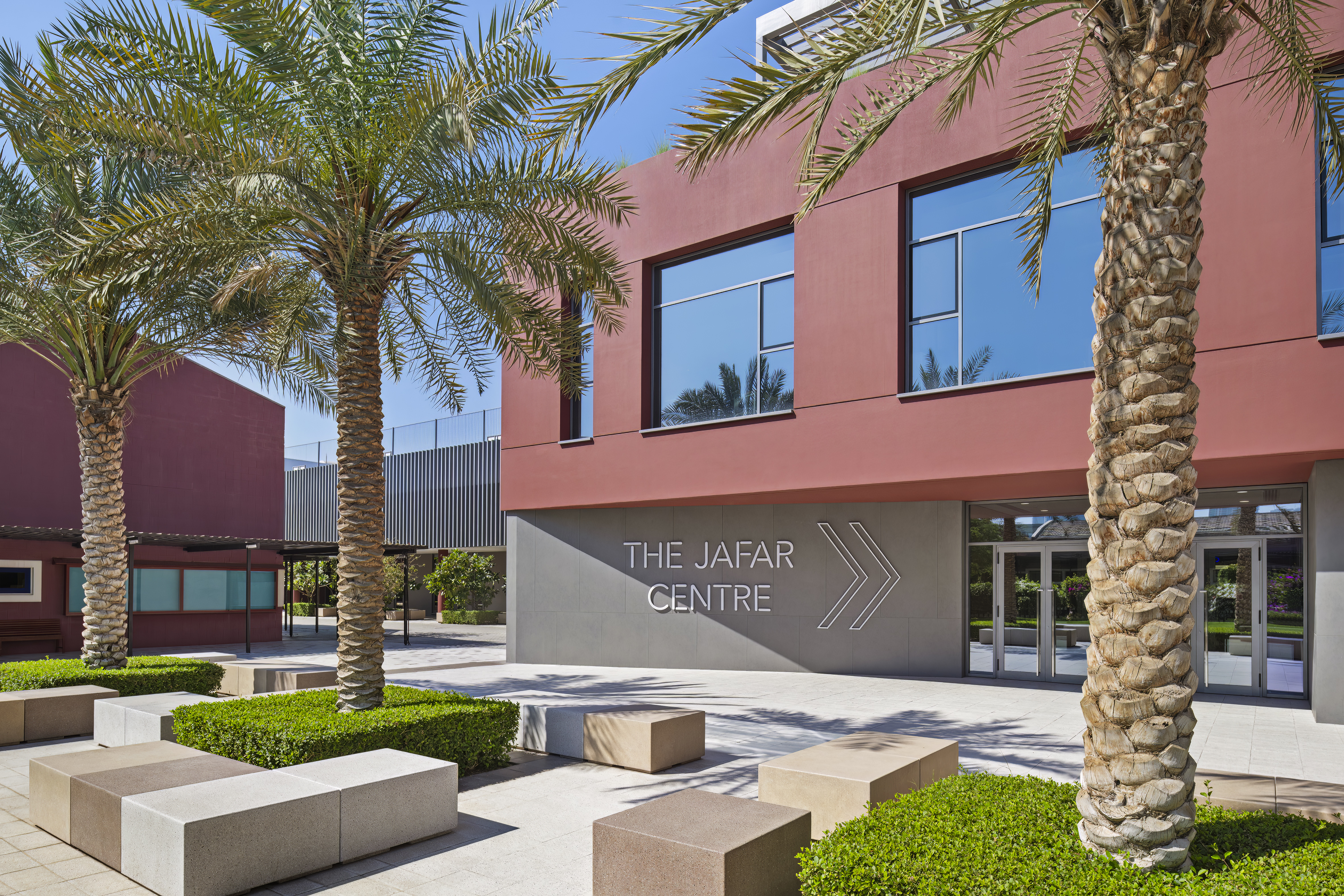 Jafar Centre, Dubai College by Godwin Austen Johnson - Architizer
