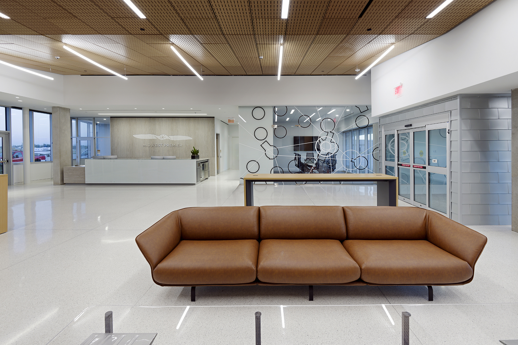Midwest Premier General Aviation Terminal Renovation & Addition by Dake ...