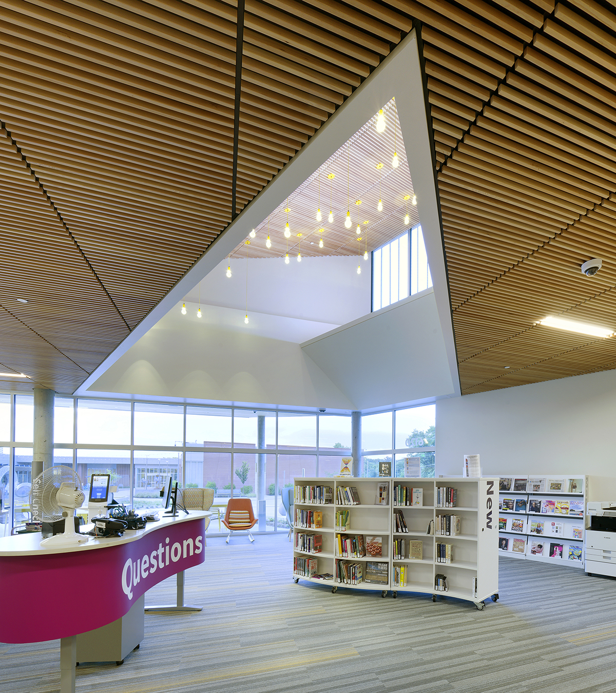 Merriam Plaza Library by Dake Wells Architecture - Architizer