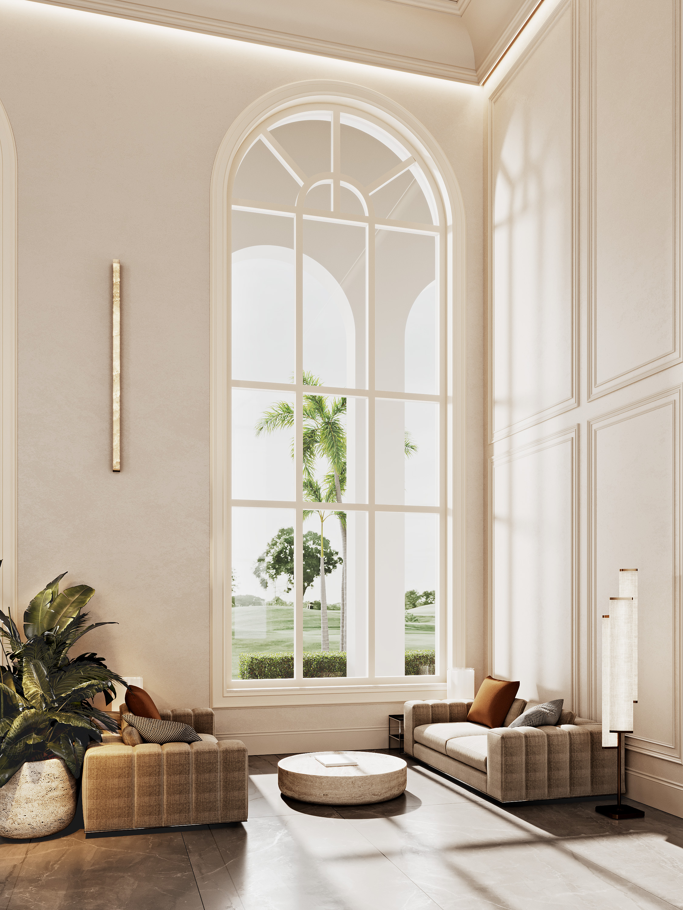 Lobby of a business center in the south of Russia by Asadov ...