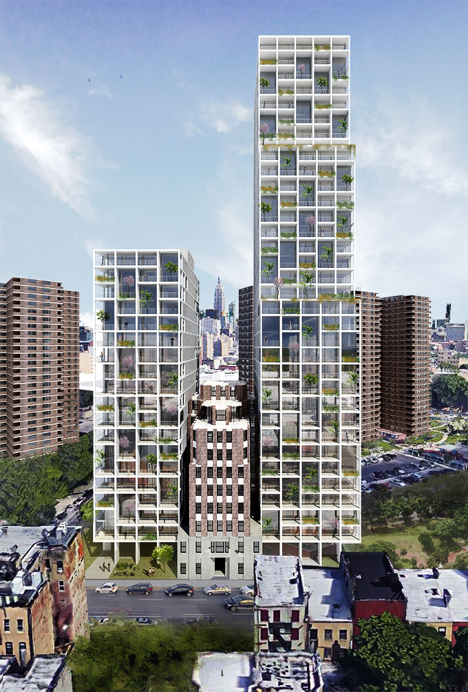 LOWER EAST SIDE RESIDENTIAL TOWERS by Space4Architecture | S4A - Architizer