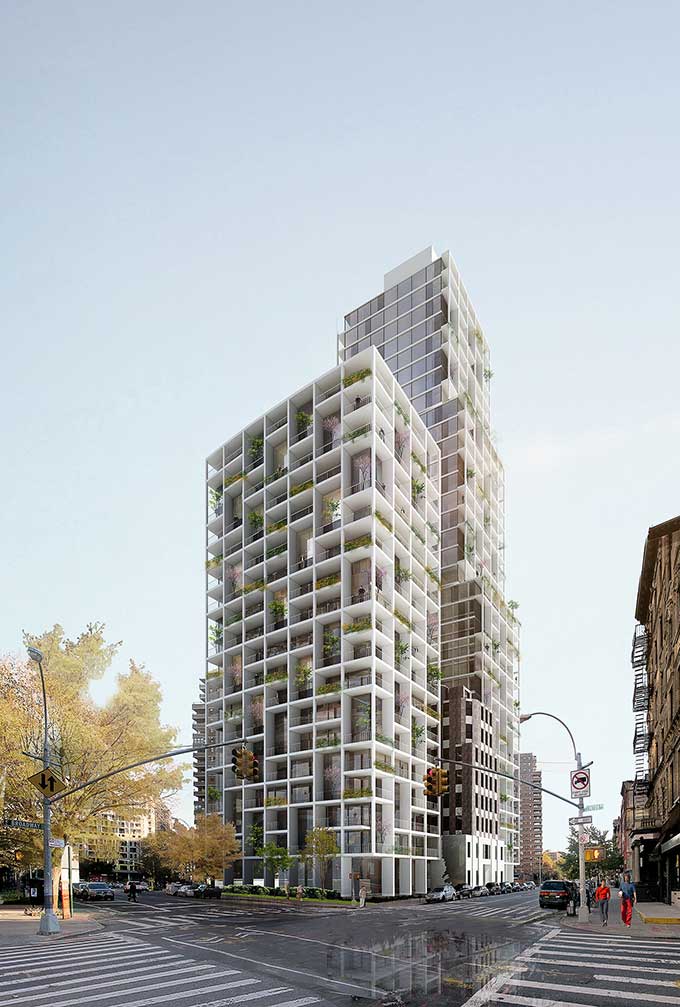 LOWER EAST SIDE RESIDENTIAL TOWERS by Space4Architecture | S4A - Architizer