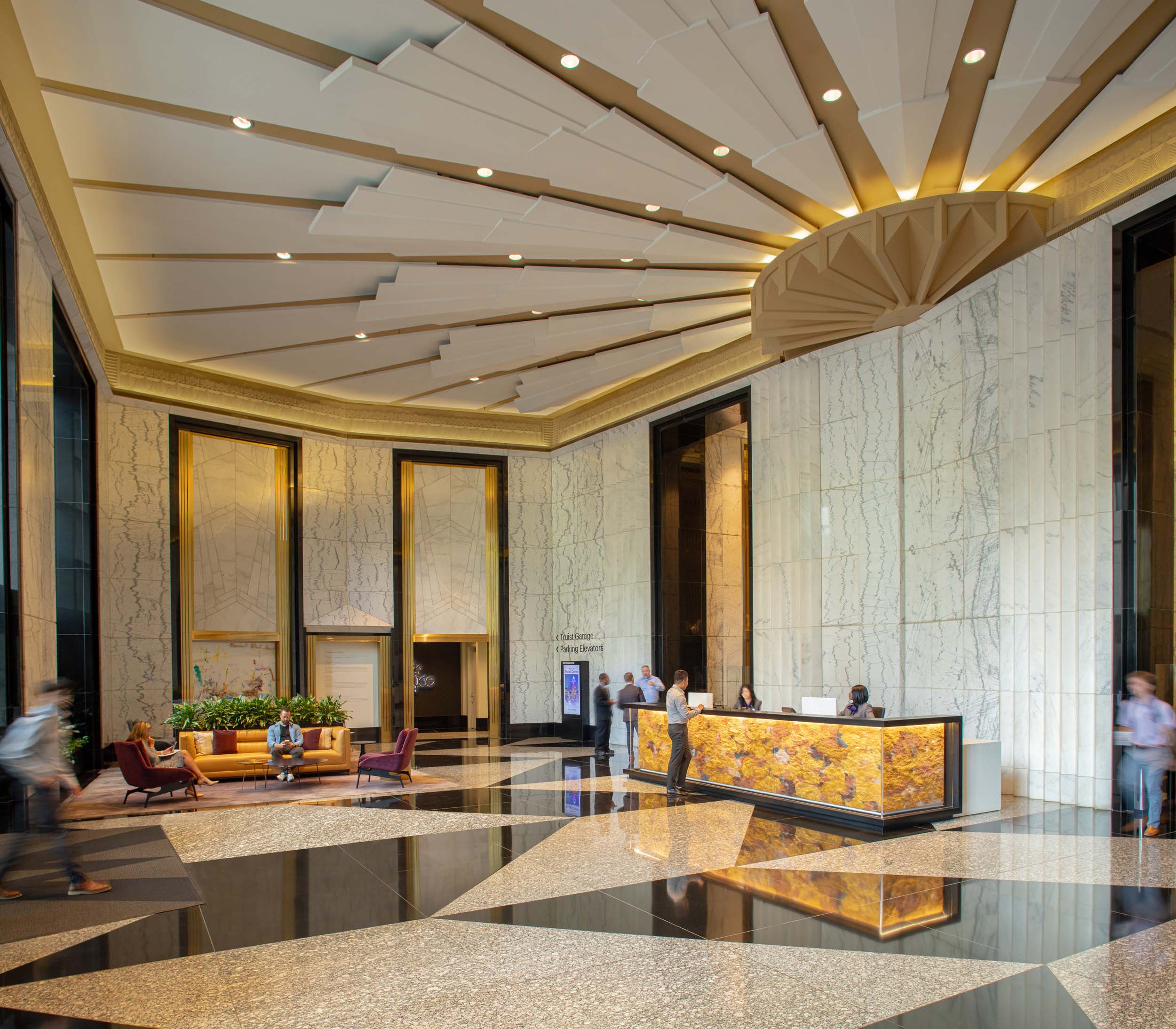 Truist Center Plaza & Lobby Renovation by Little Diversified ...