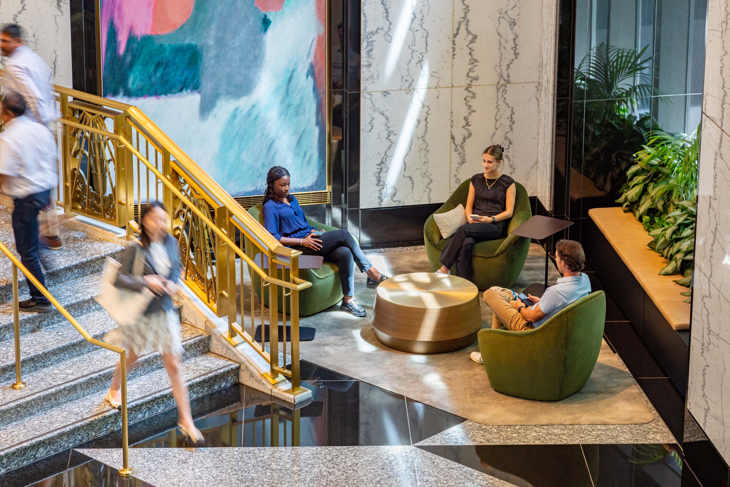 Truist Center Plaza & Lobby Renovation by Little Diversified ...