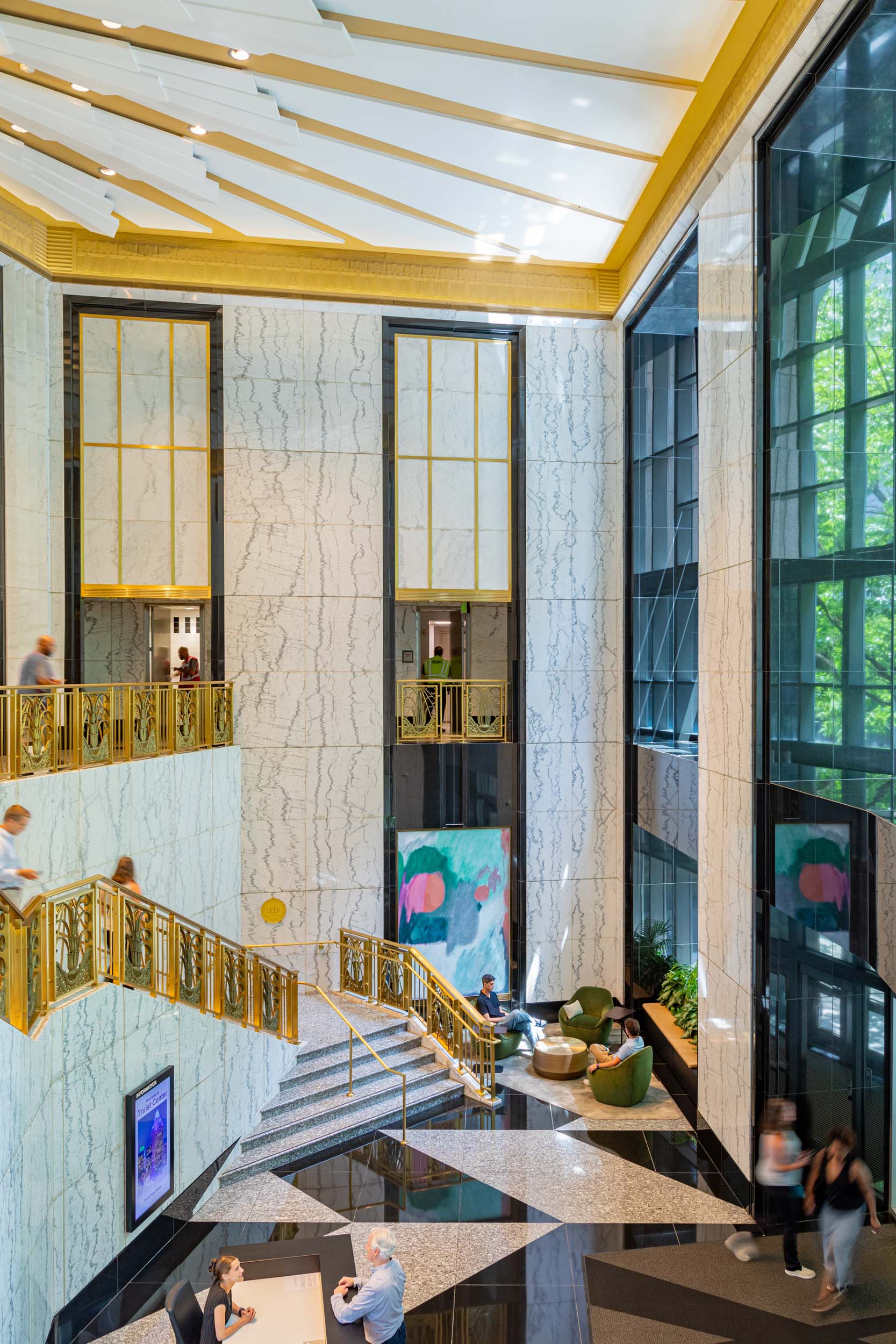 Truist Center Plaza & Lobby Renovation by Little Diversified ...