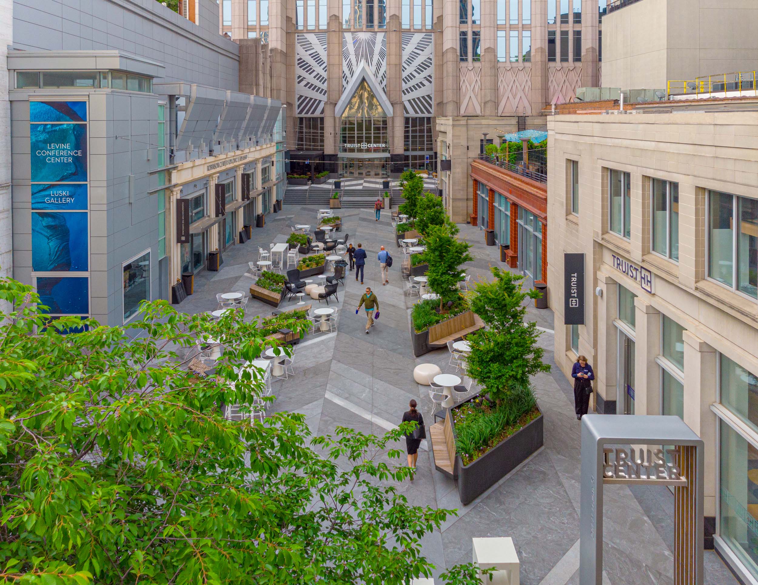 Truist Center Plaza & Lobby Renovation by Little Diversified ...